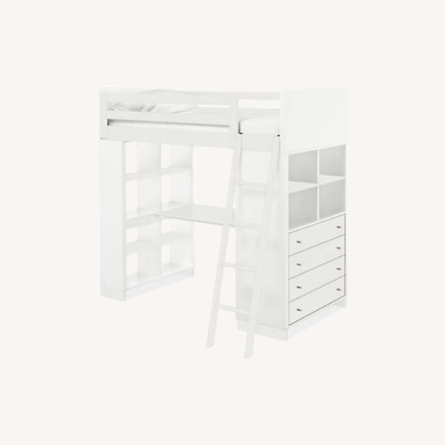 Room & Board Moda Loft Bed / Shelf /Desk - AptDeco