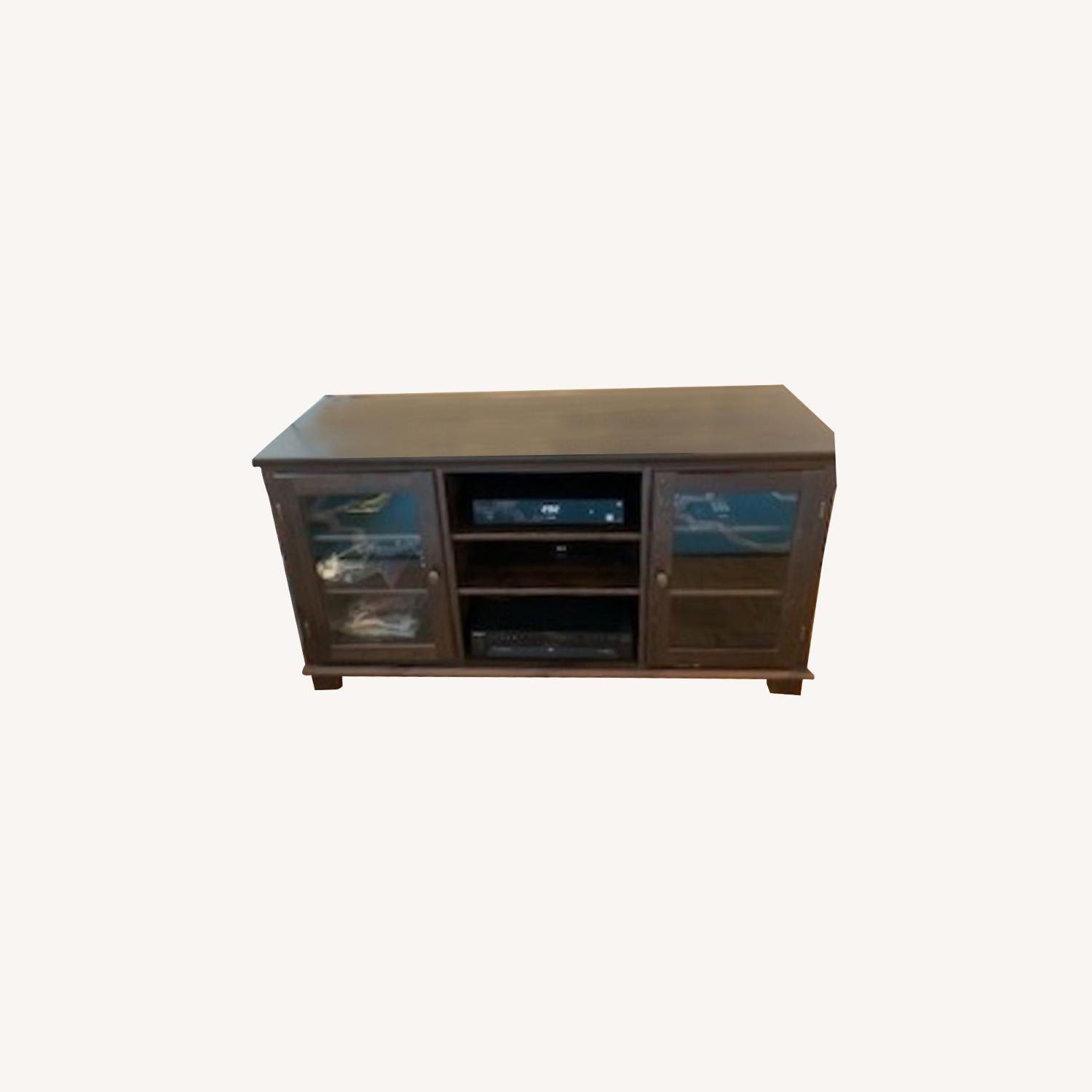 IKEA Dark Brown TV Storage/ Cabinet - AptDeco