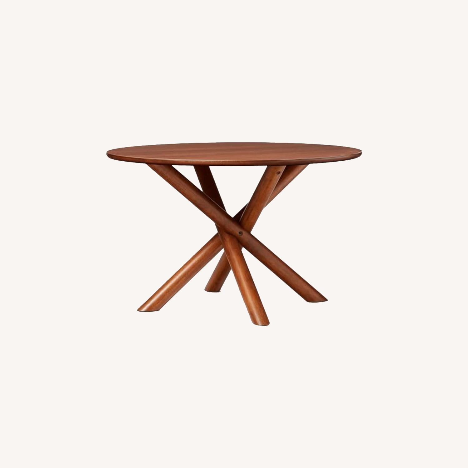 West Elm Jax Round Dining Table - AptDeco