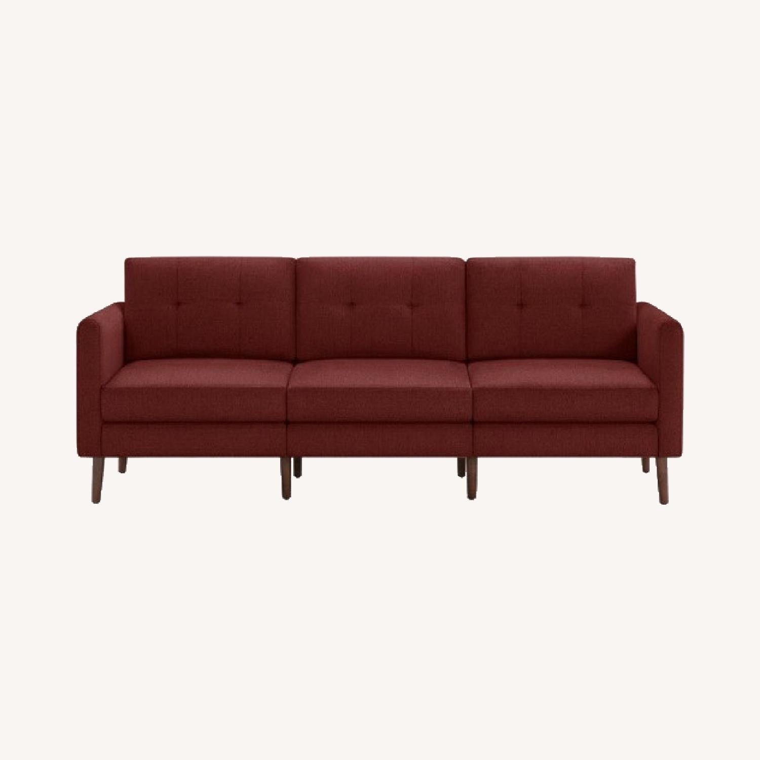 Burrow Slope Nomad Fabric Sofa with USB port - AptDeco