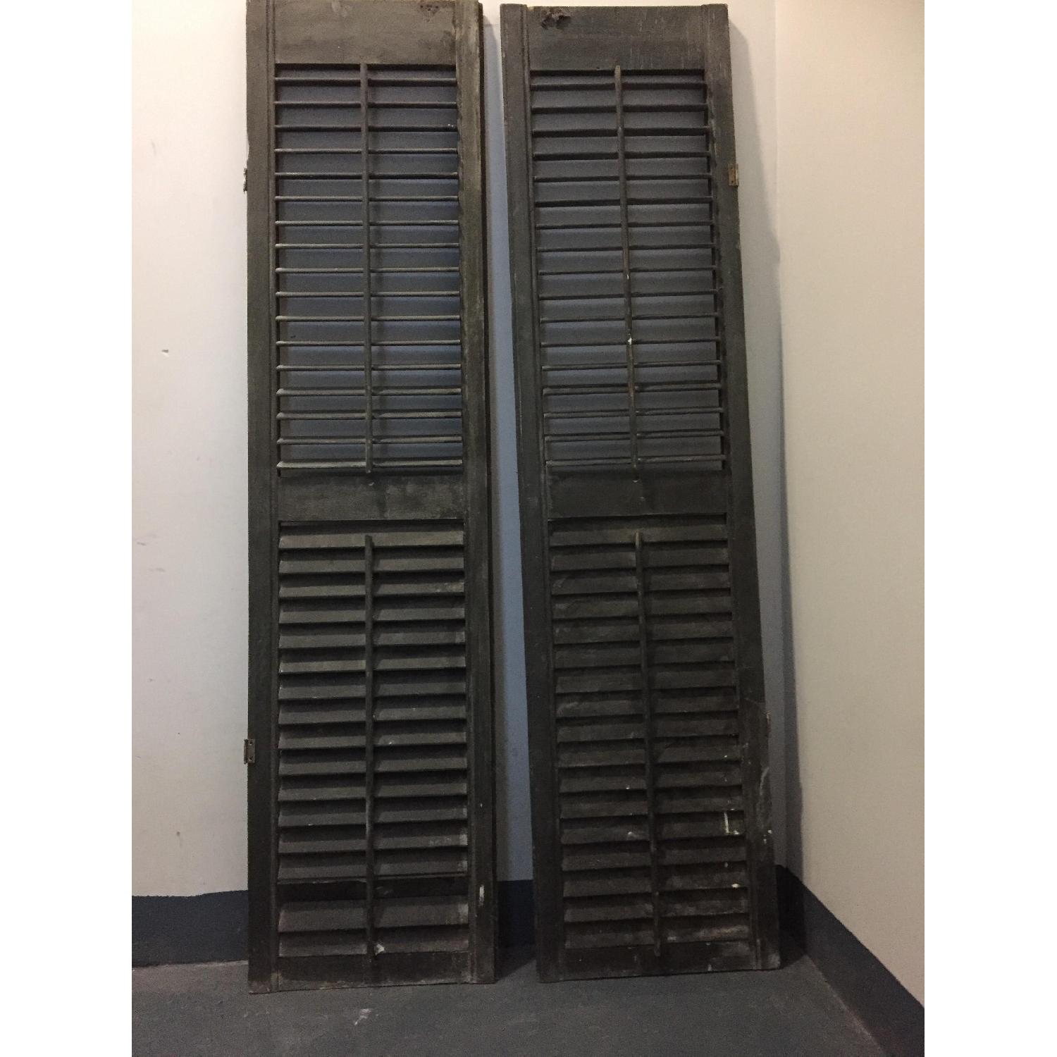Antique Shutters - AptDeco