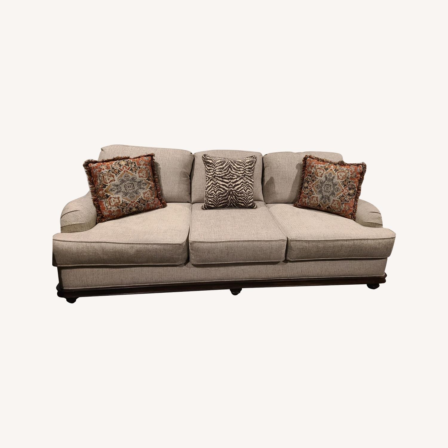 Bob s Discount Furniture Beige sofa