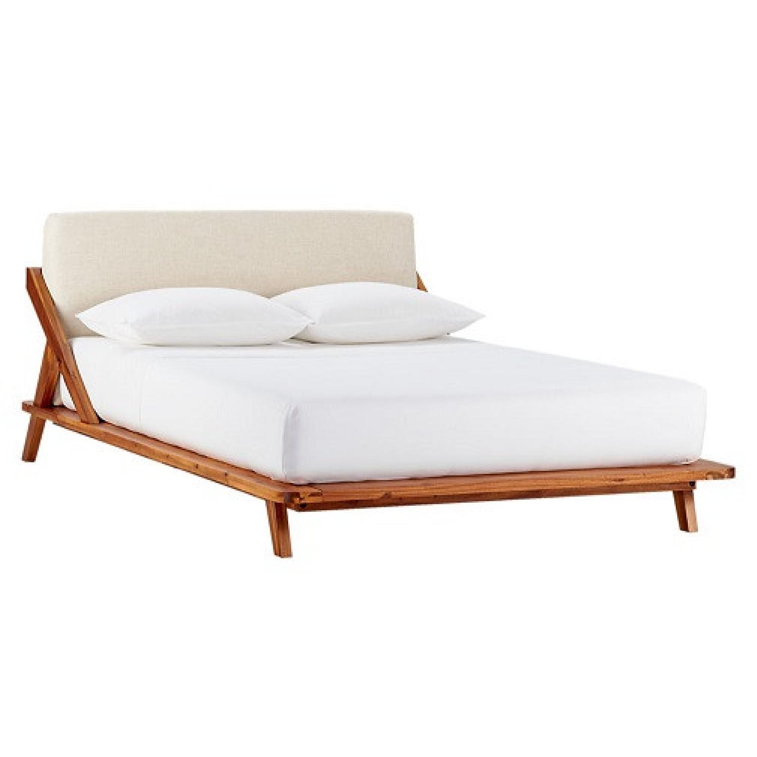 CB2 Queen Size Drommen Bed Frame - AptDeco