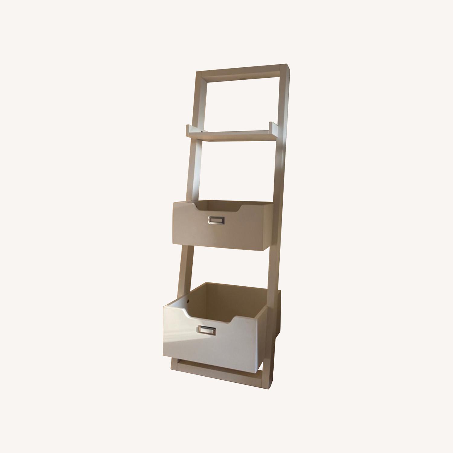 Crate & Barrel Library Ladder Bookcase for Kids - AptDeco