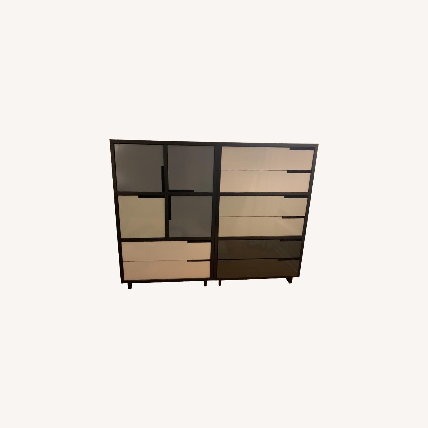 Blu Dot Modu-licious Modern Storage Cabinet and Drawers - AptDeco