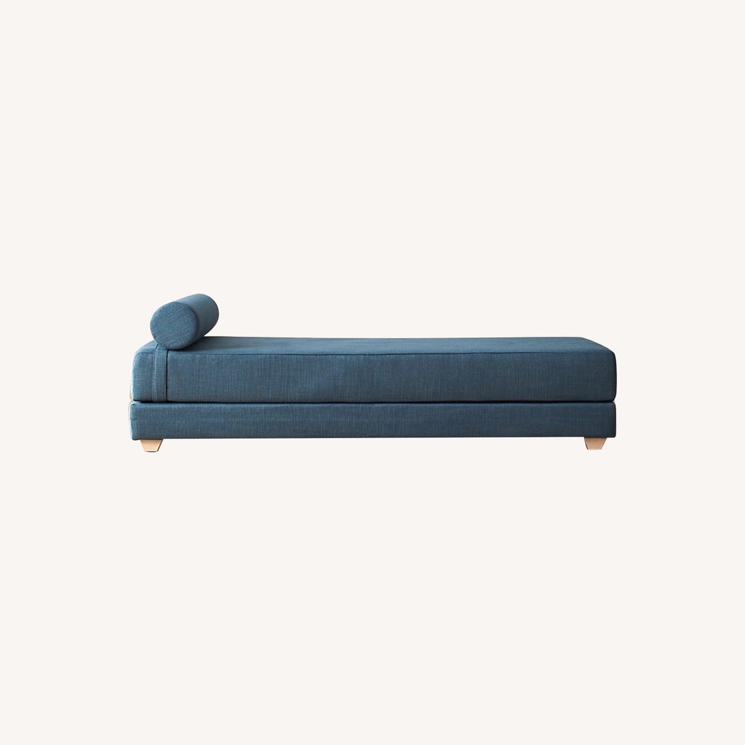 CB2 Turquoise Lubi Daybed - AptDeco