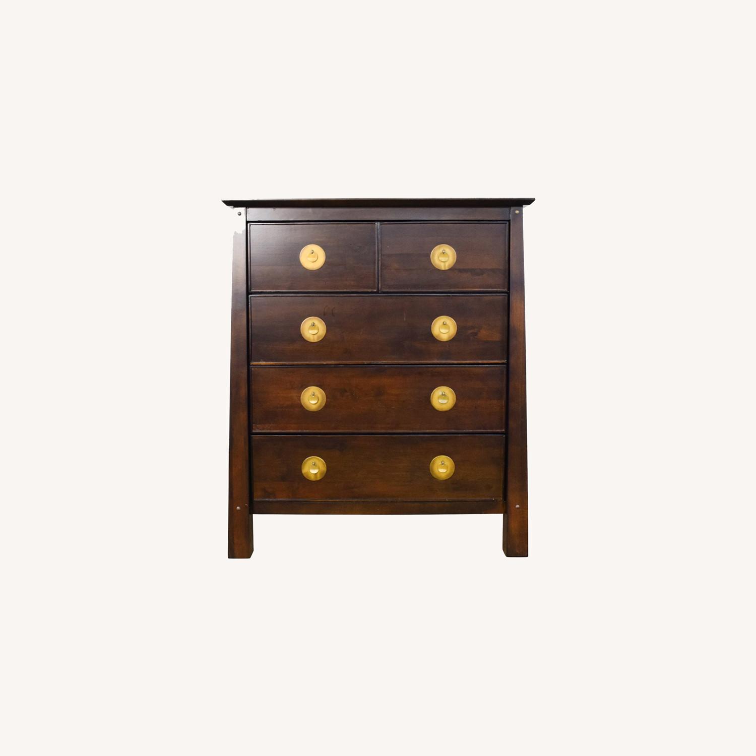 Pier 1 Imports Shanghai Collection Espresso Chest - AptDeco