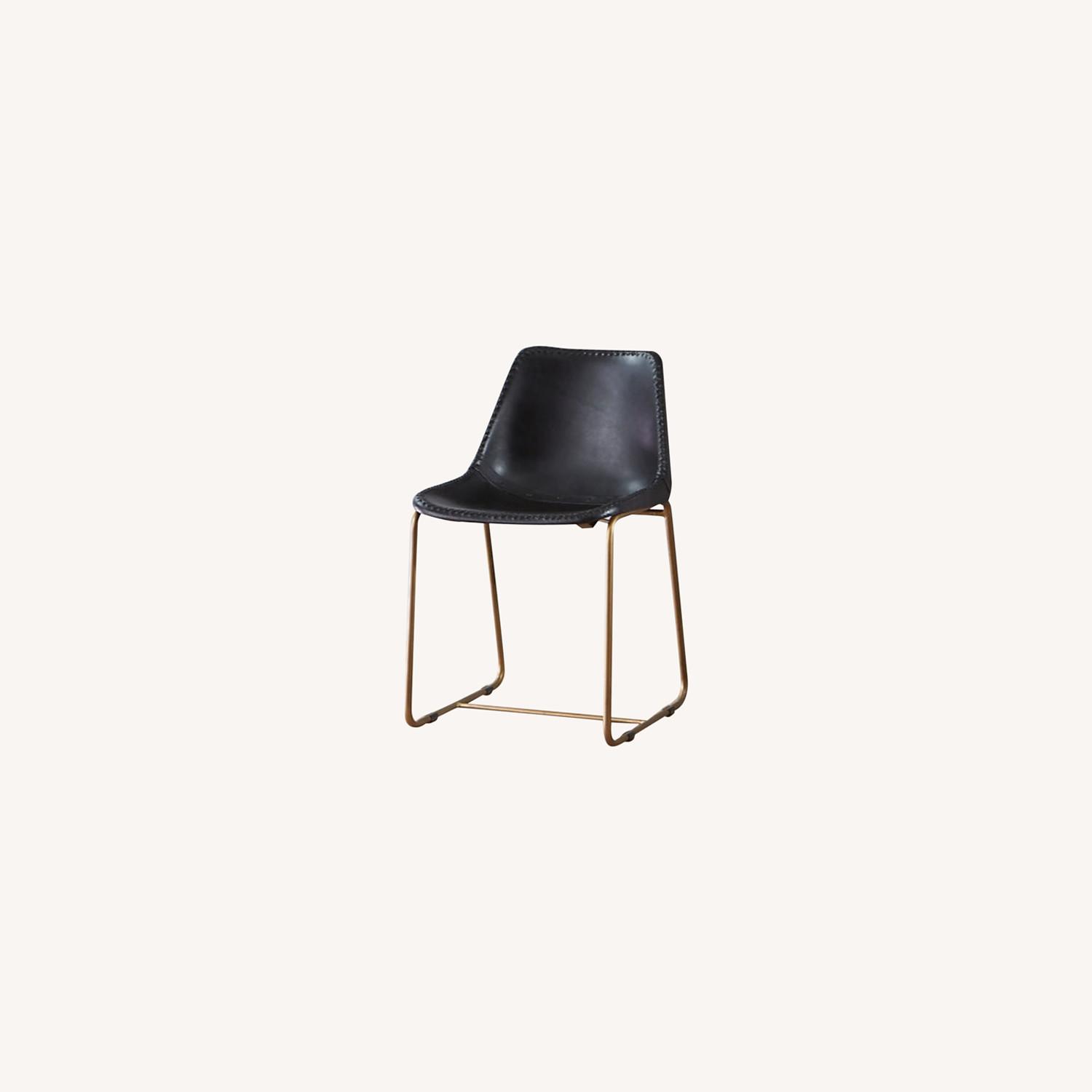 CB2 Leather Chair - AptDeco