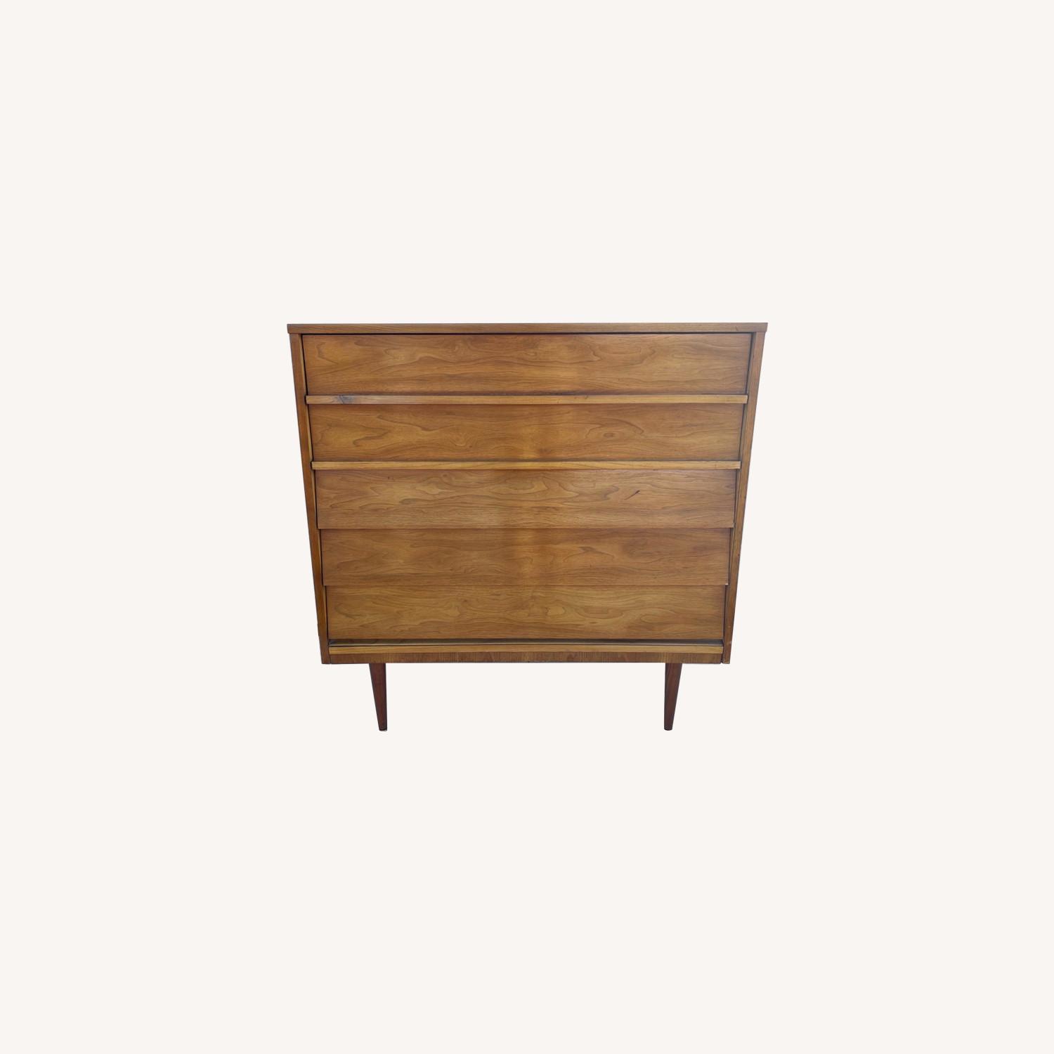 Mid-Century Modern Highboy Dresser - AptDeco