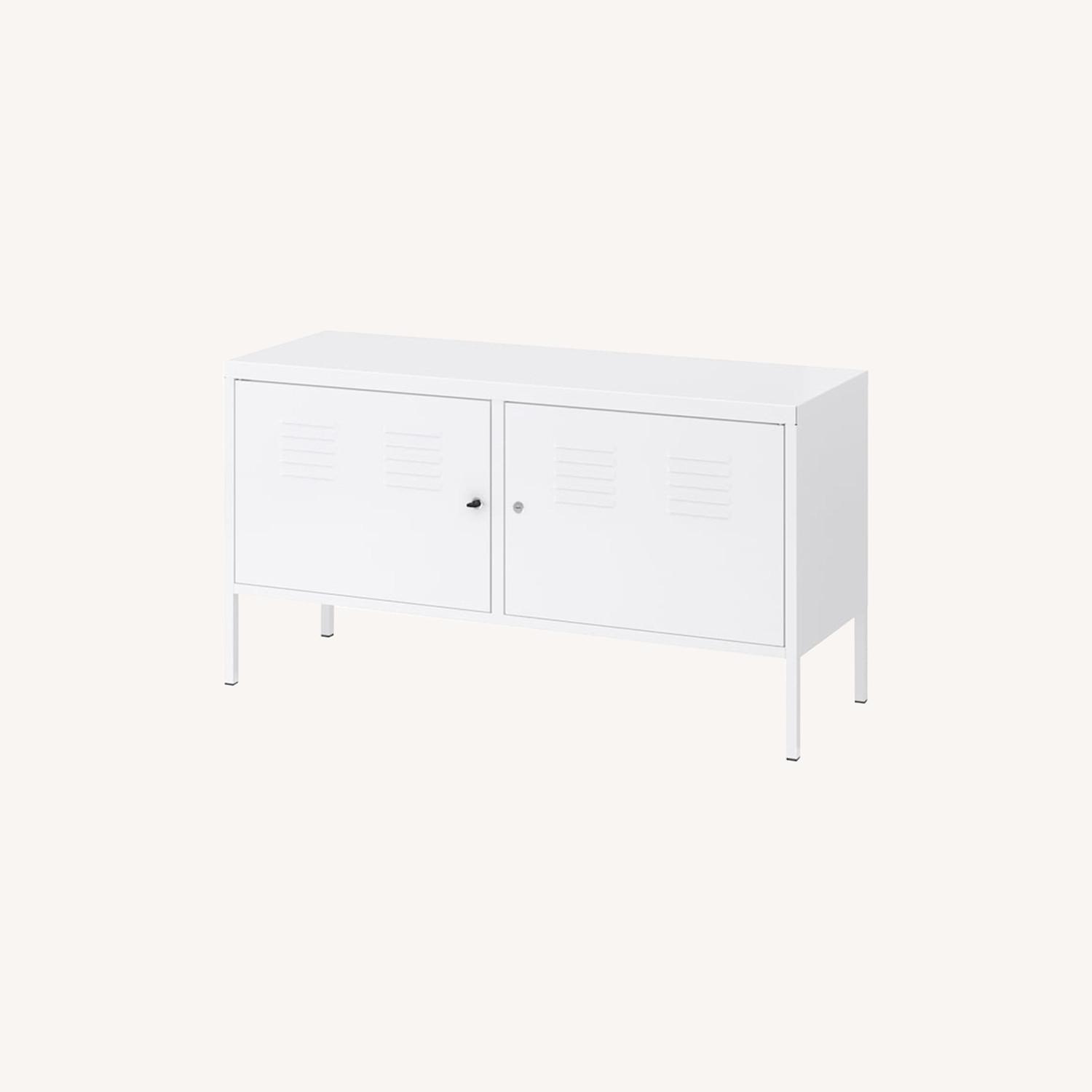 IKEA PS Cabinet Metal White - AptDeco