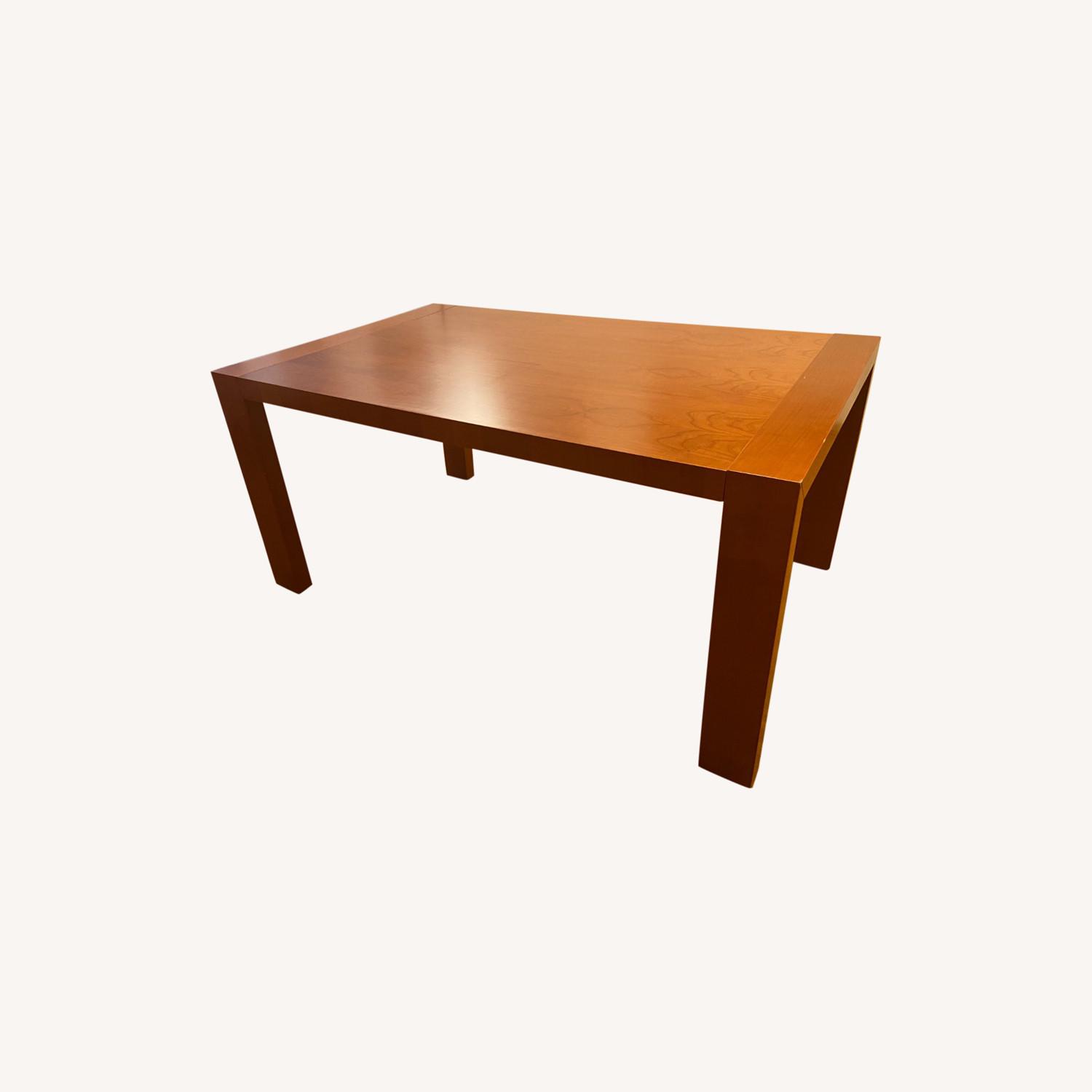 Calligaris Italian Wood Extending Dining Table - AptDeco