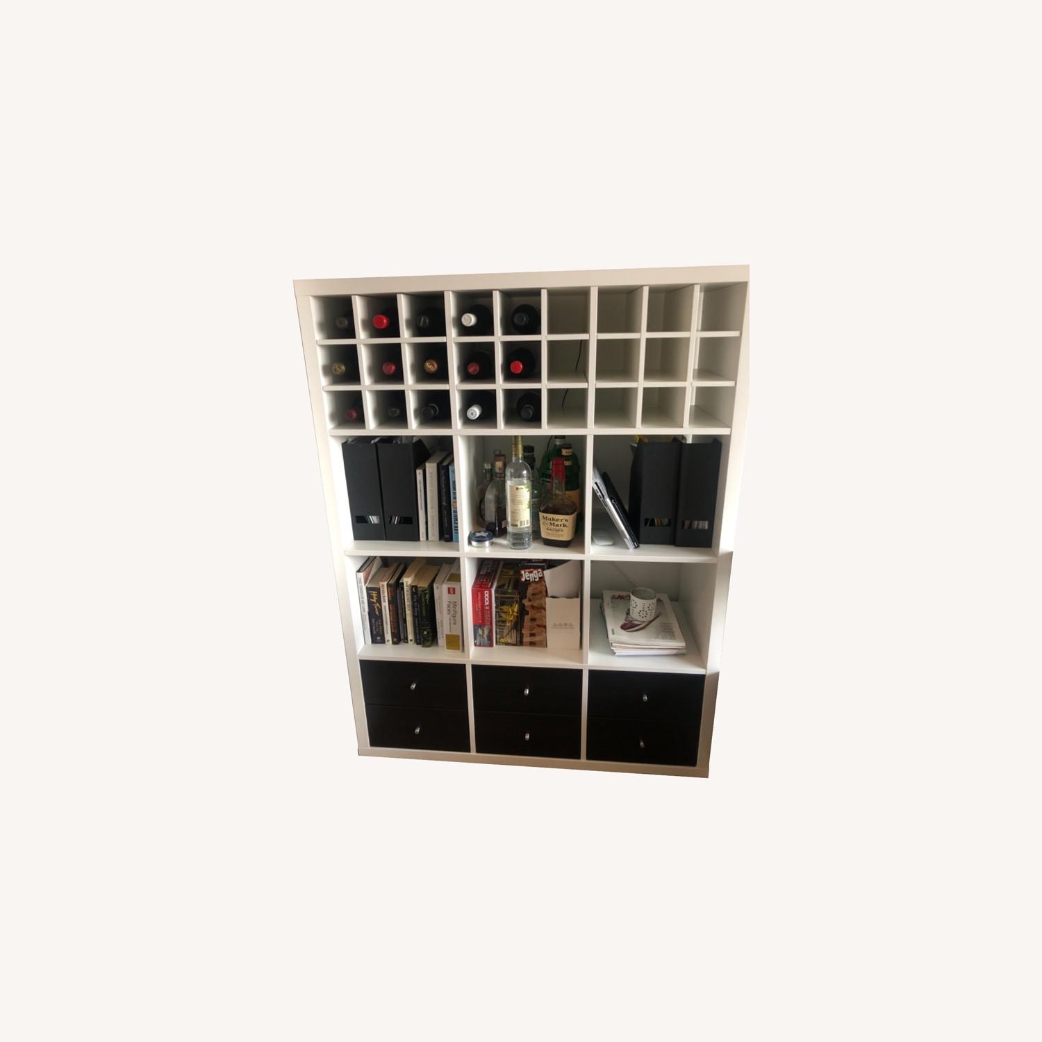 IKEA Kallax Cube Storage with Inserts - AptDeco