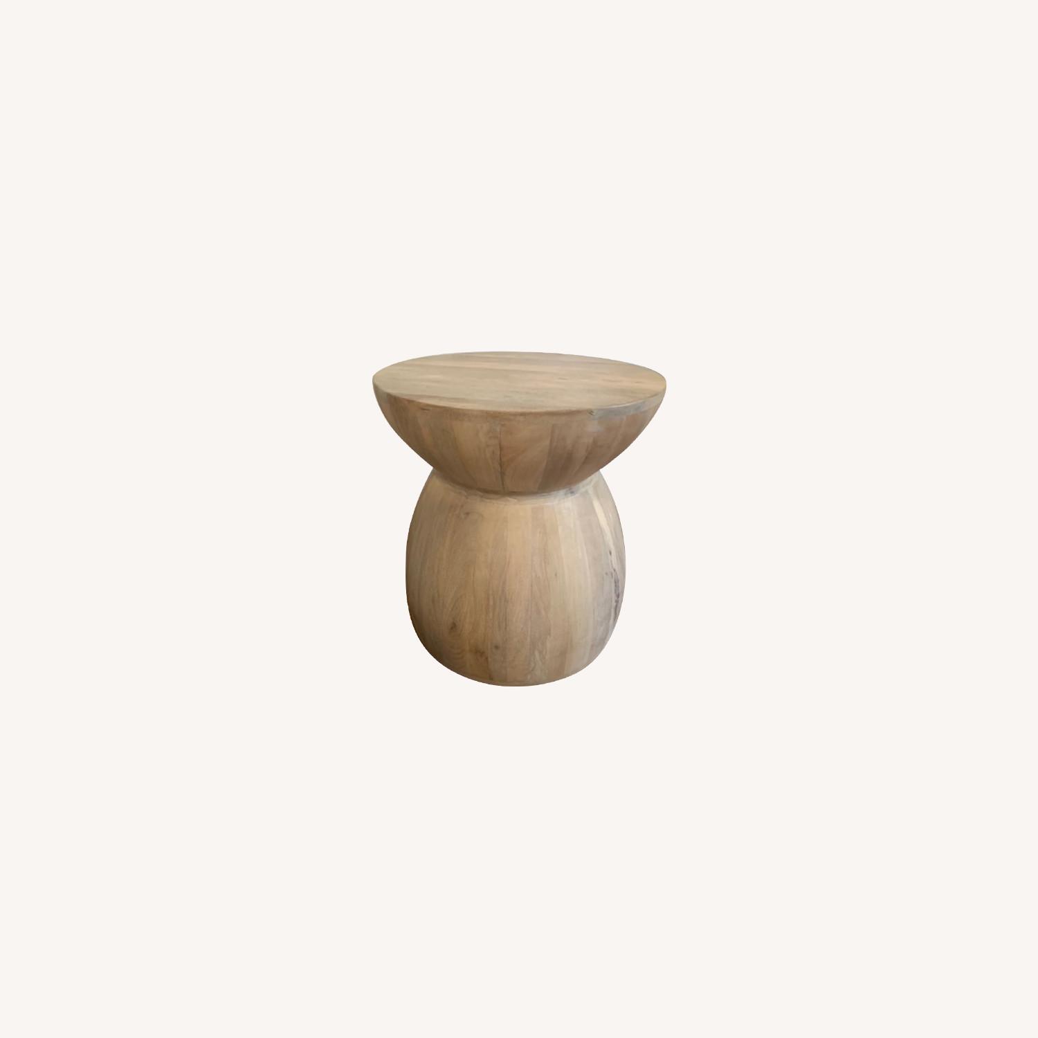 Anthropologie Betania Hourglass Side Table - AptDeco
