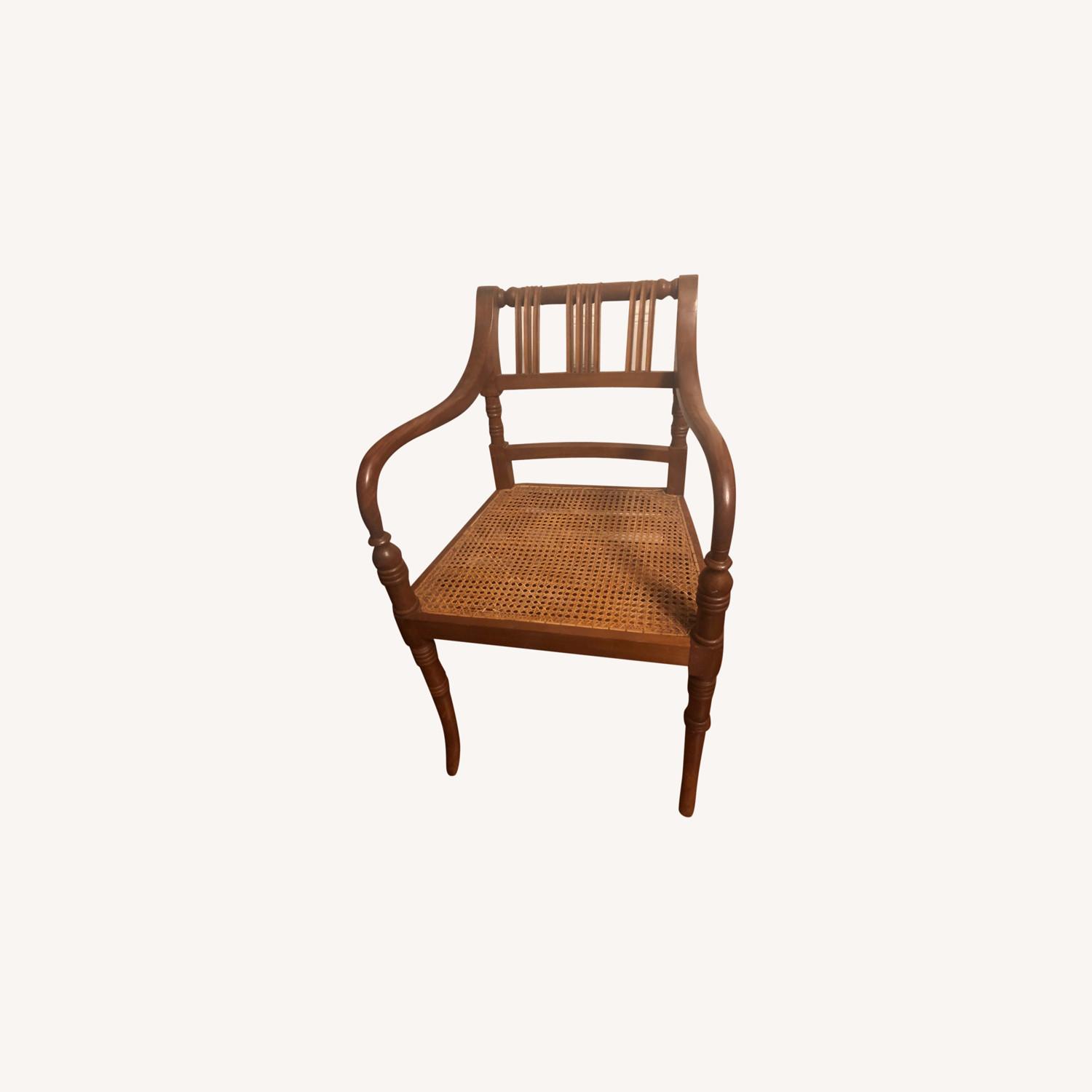 Hand-Carved Dutch Colonial Javanese Chair - AptDeco