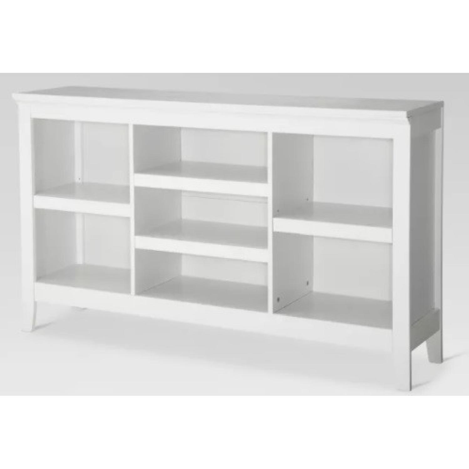 White Target Threshold Carson Bookshelf - AptDeco