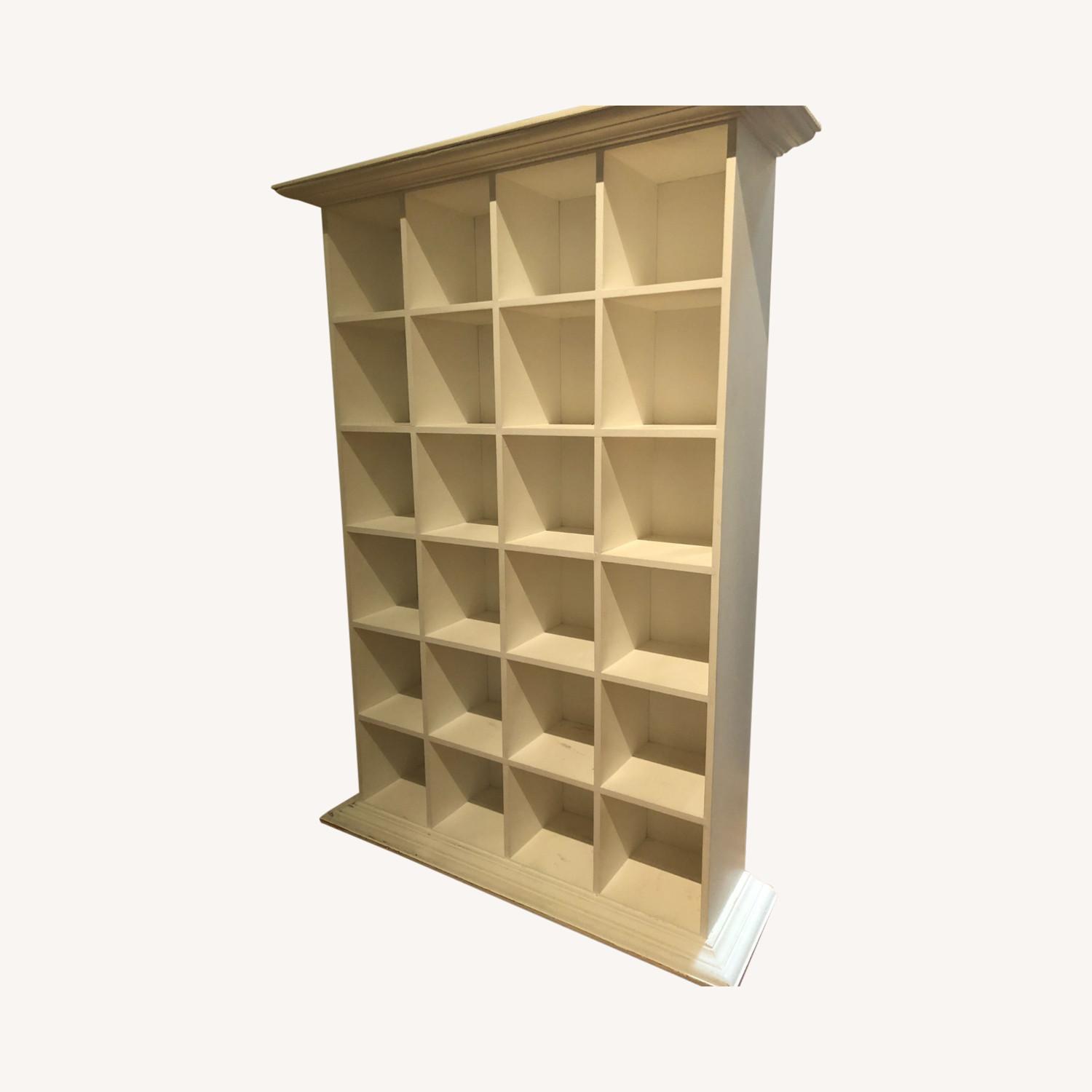Wood Cubby Cabinet - AptDeco