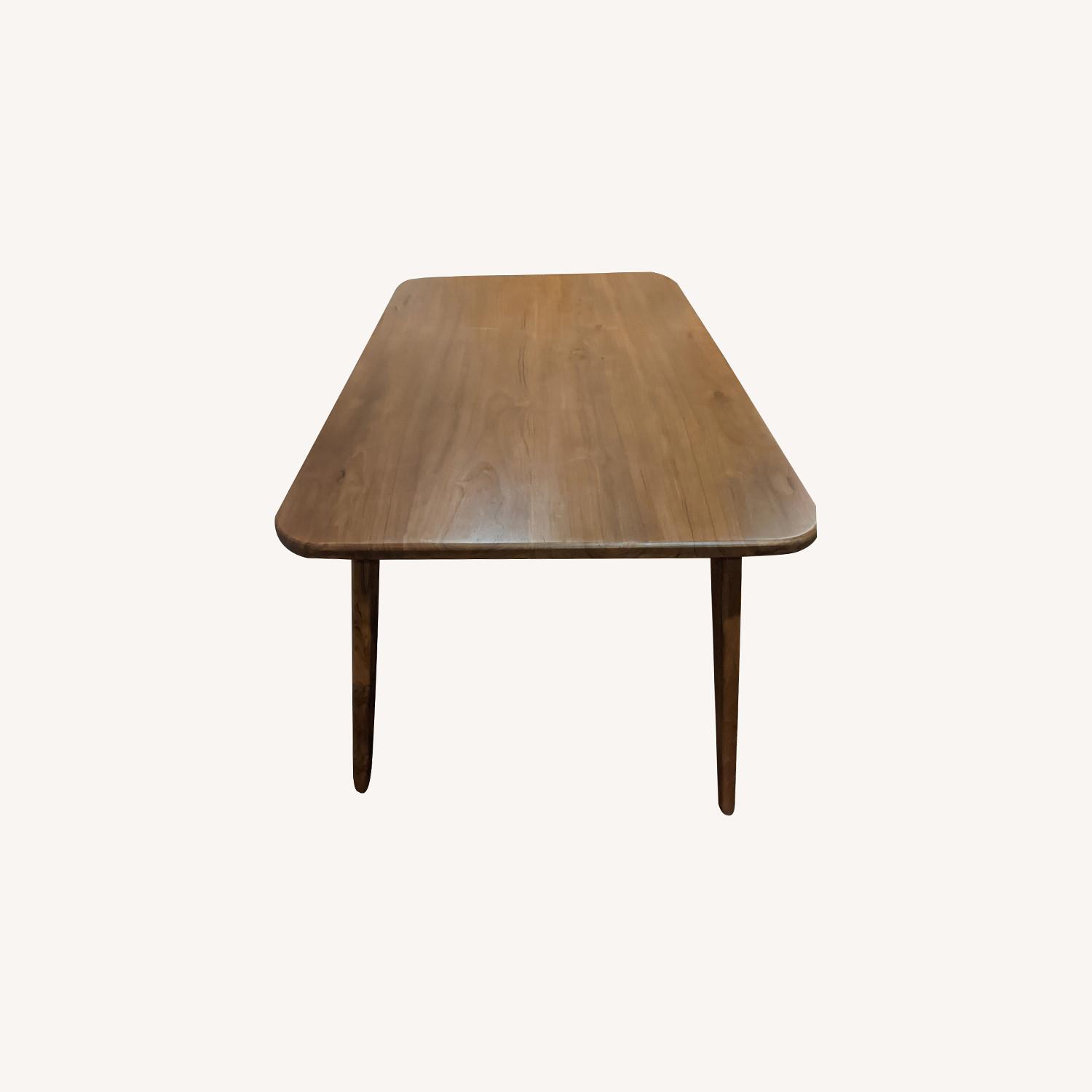 Teak Wood Dining Table - AptDeco
