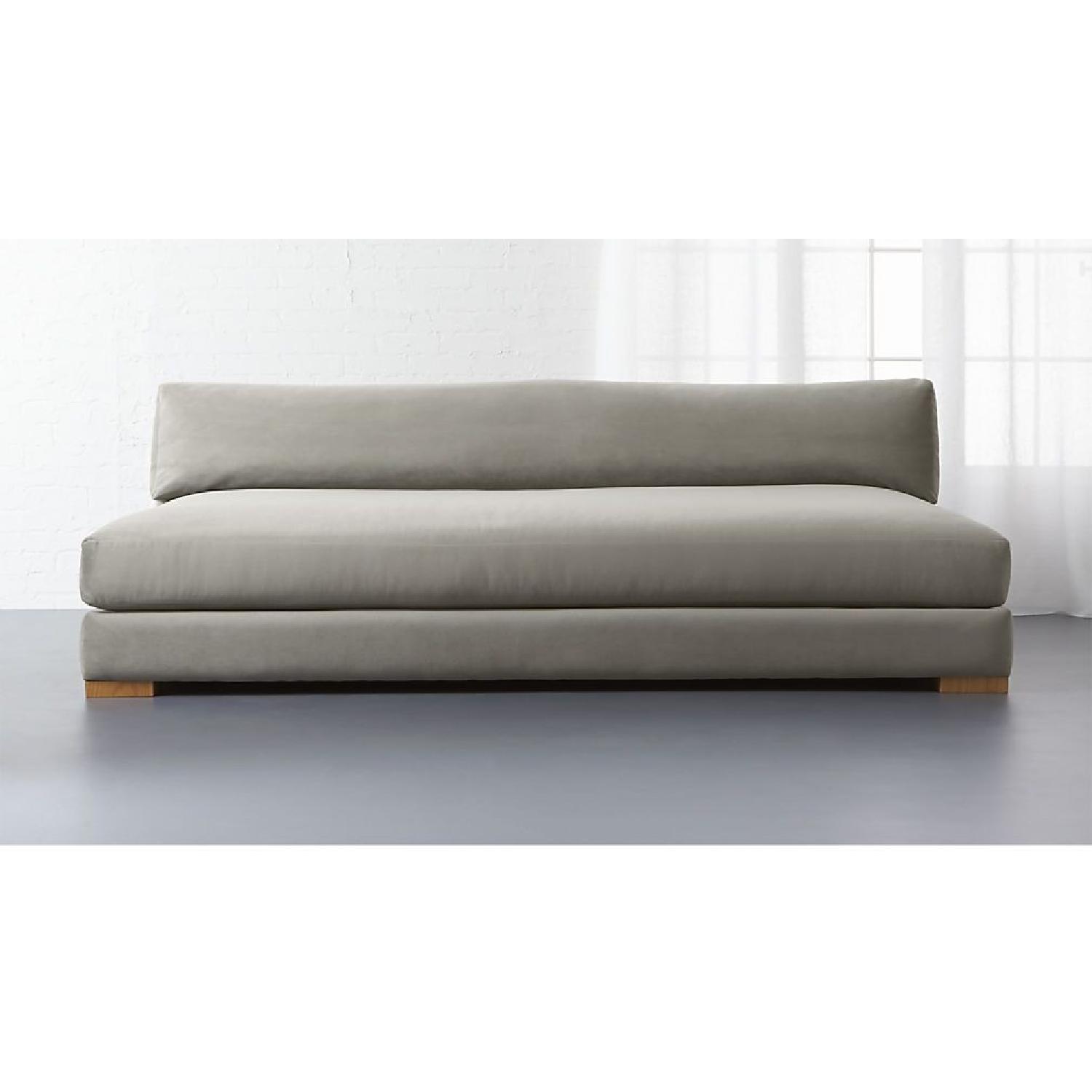 CB2 Grey Couch - AptDeco