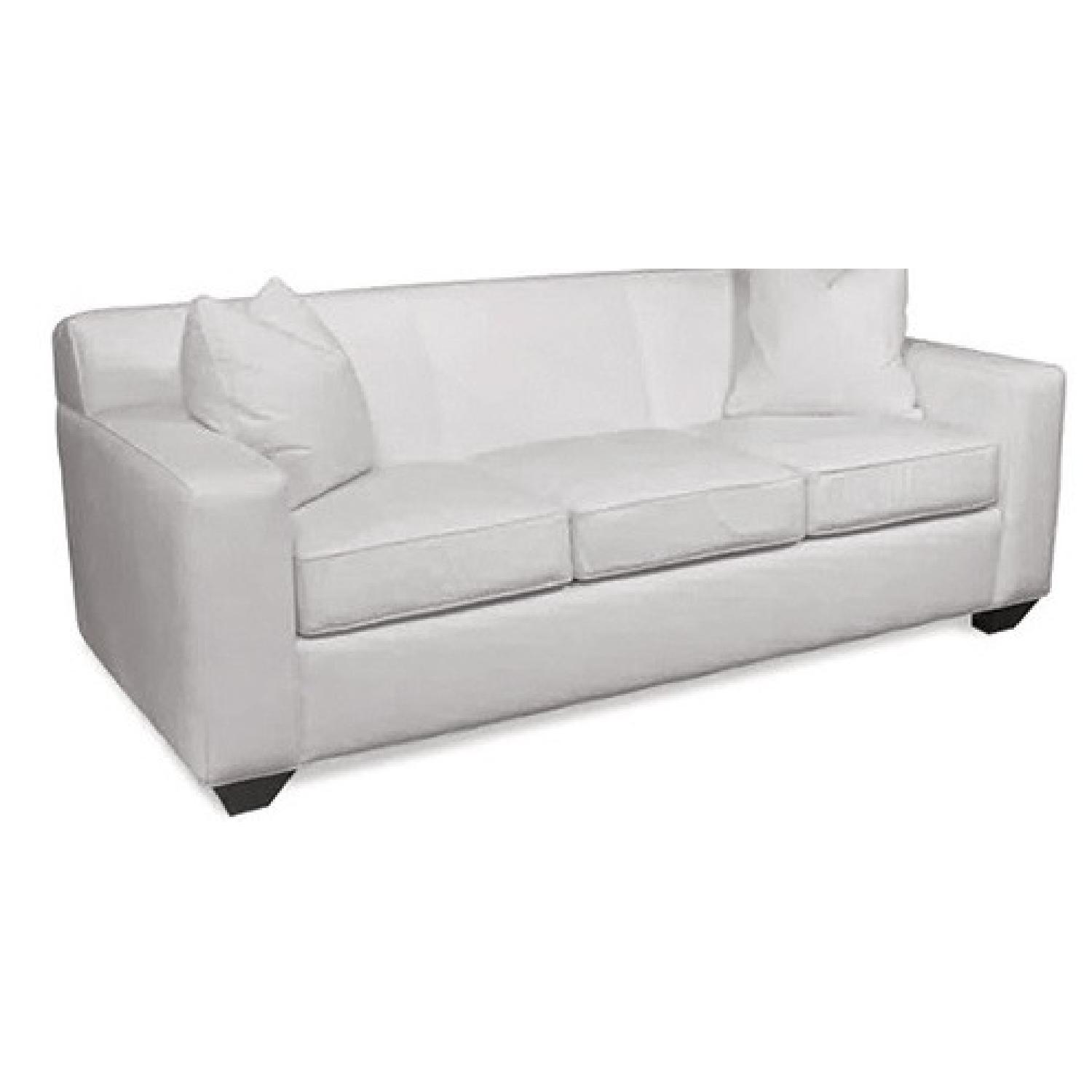 Rare Avery Boardman Violet Three-Seater Sofa - AptDeco