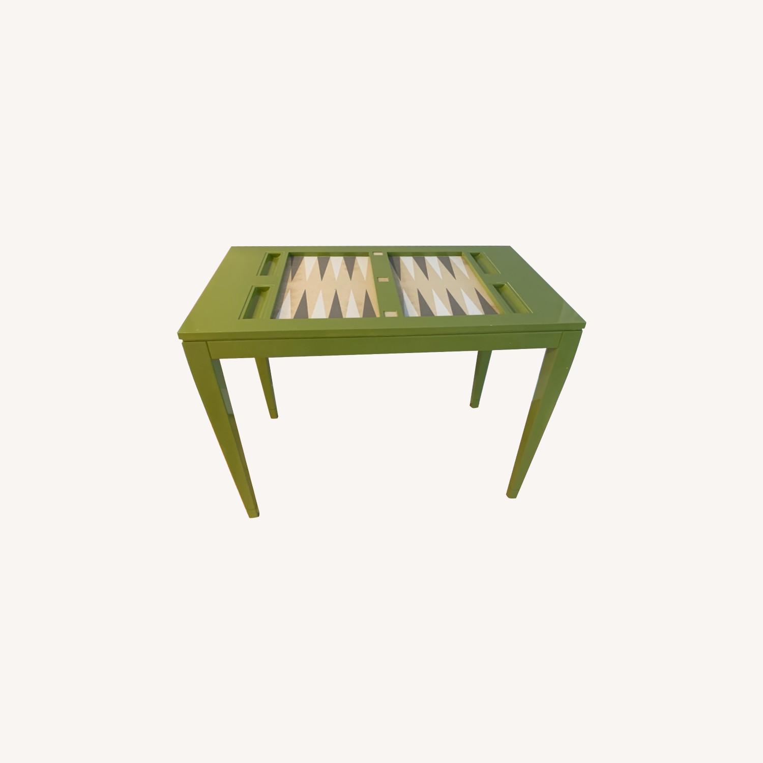 Oomph Backgammon Game Table - AptDeco