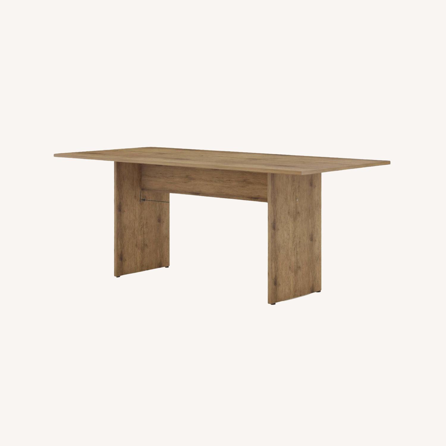 Modern Minimalist NoMad Natural Dining Table - AptDeco