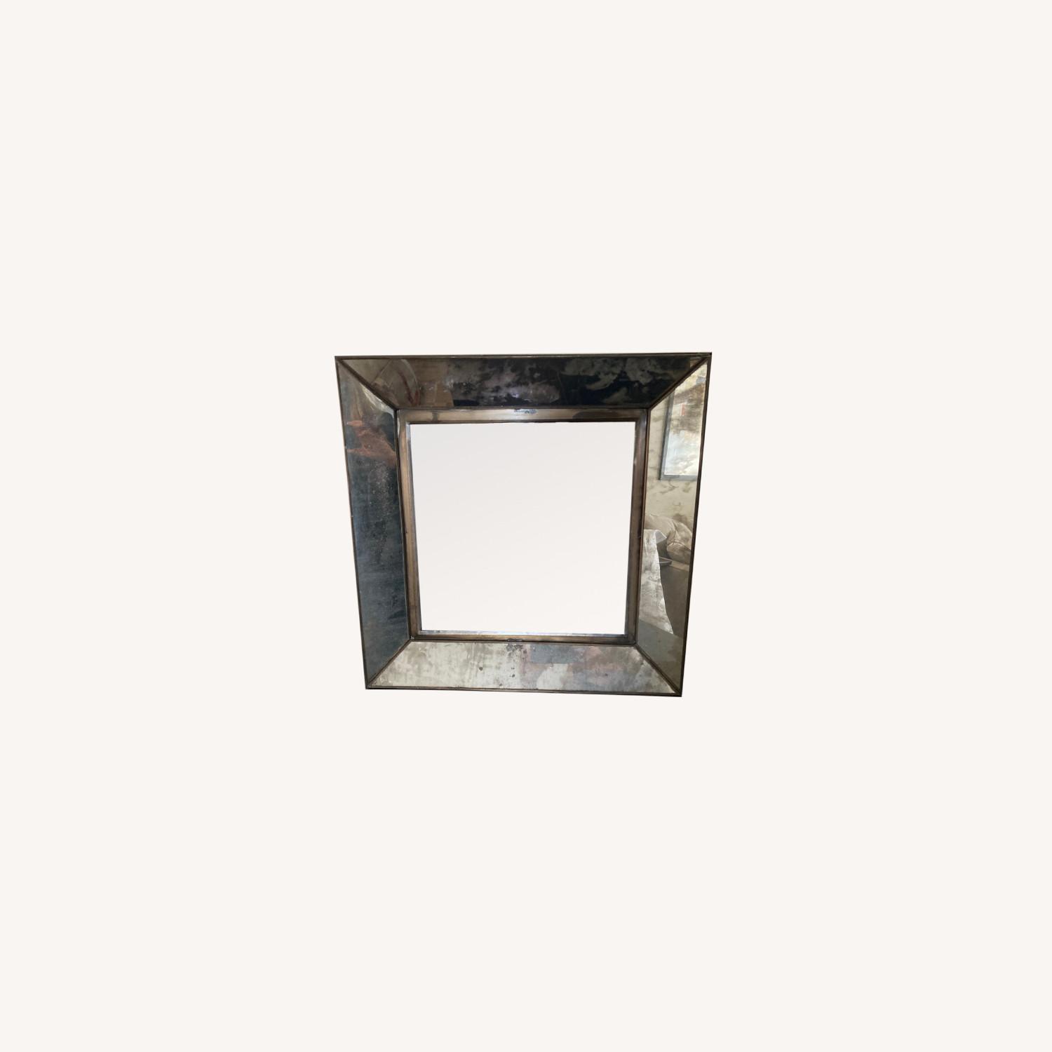 Crate & Barrel Dubois Square Mirror - AptDeco