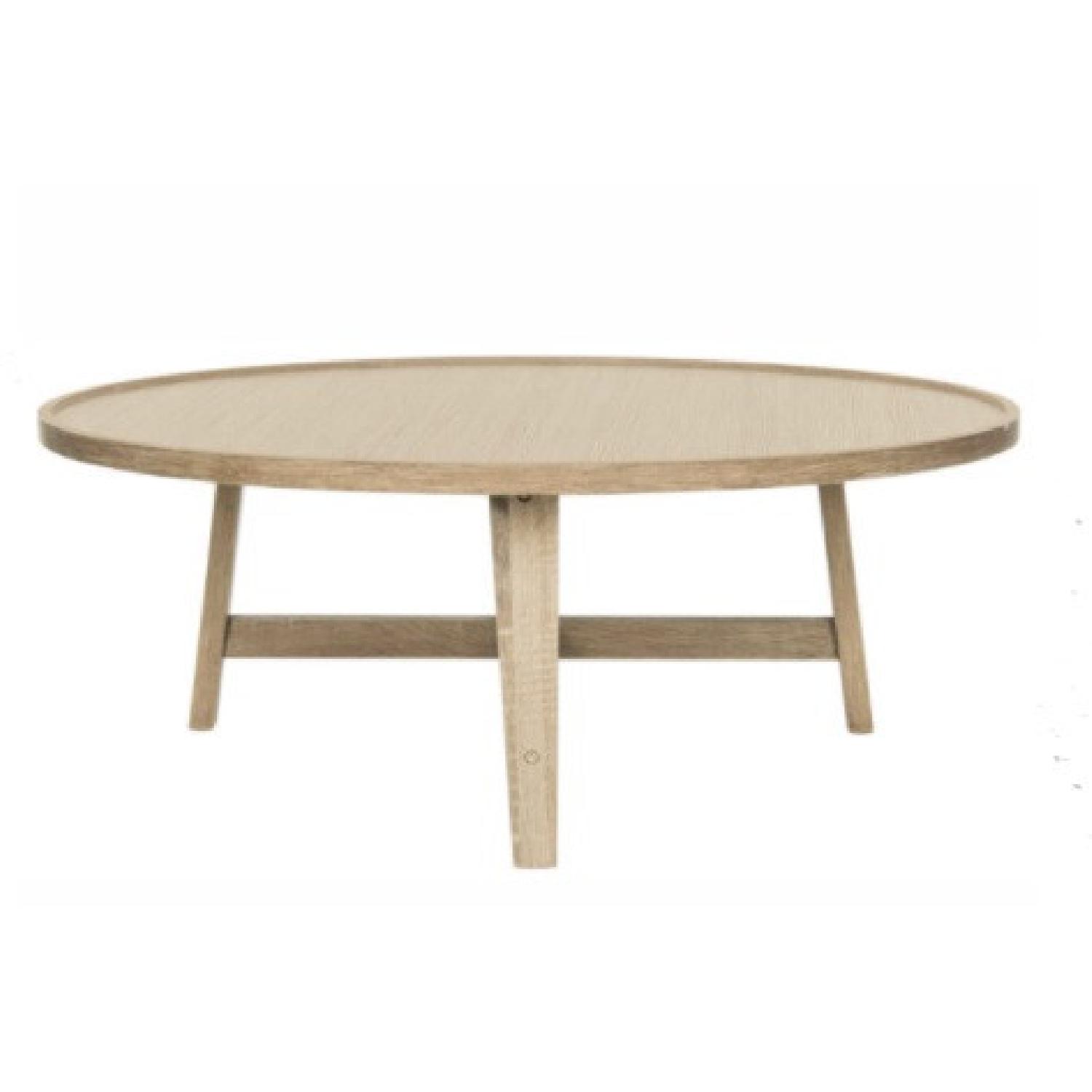 Light Grey Midcentury Coffee Table - AptDeco