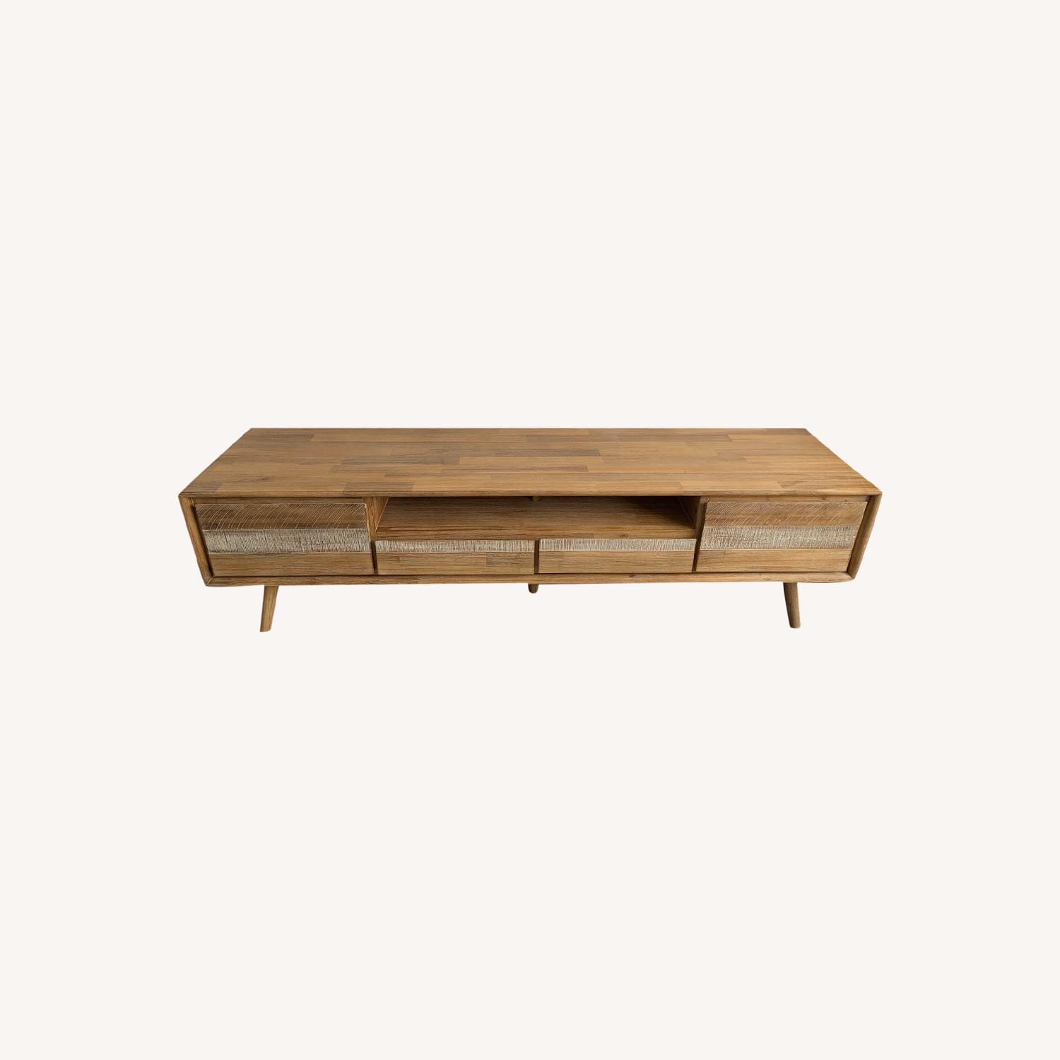 Castlery Natural Media Console - AptDeco