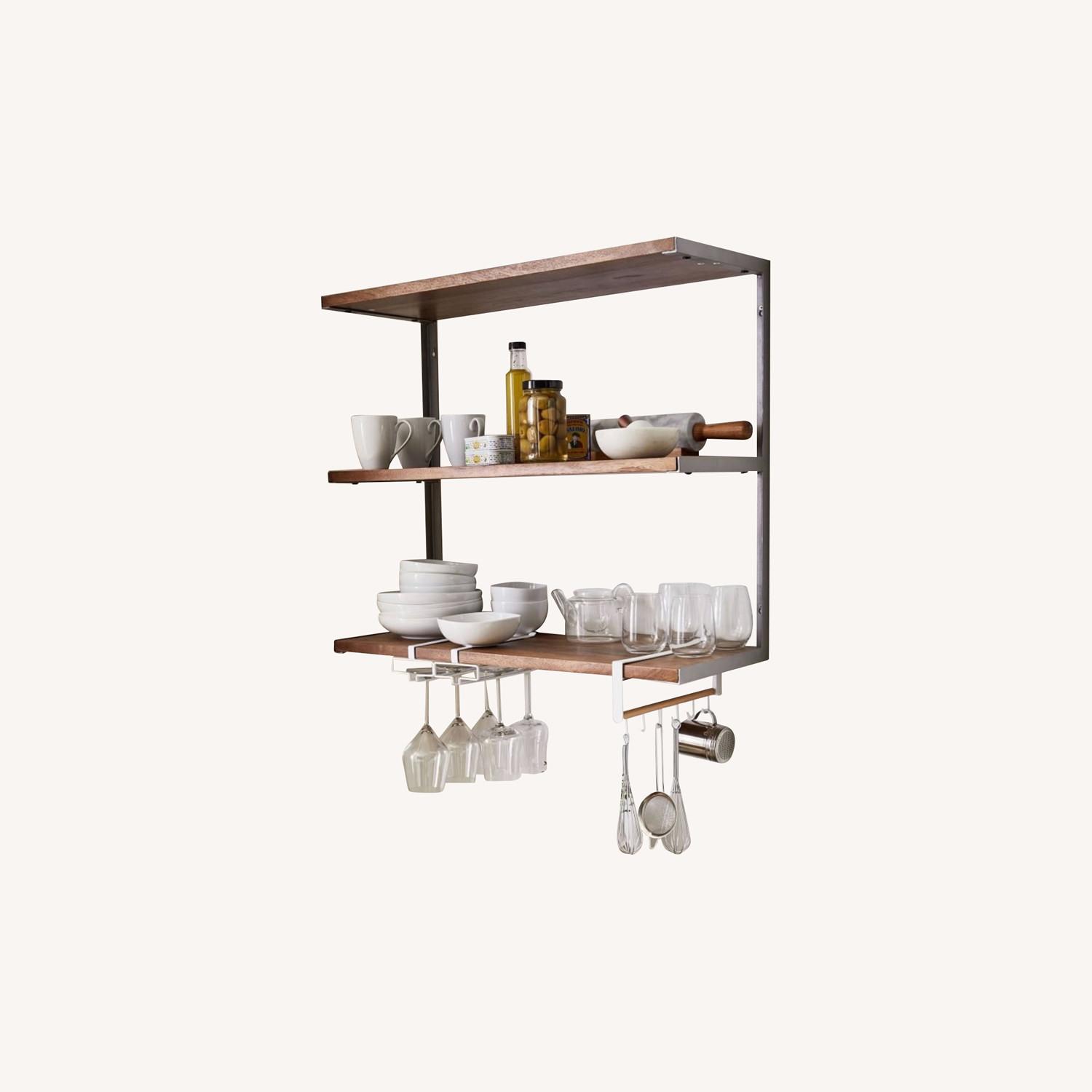 West Elm Industrial 3 Tier Shelves - AptDeco