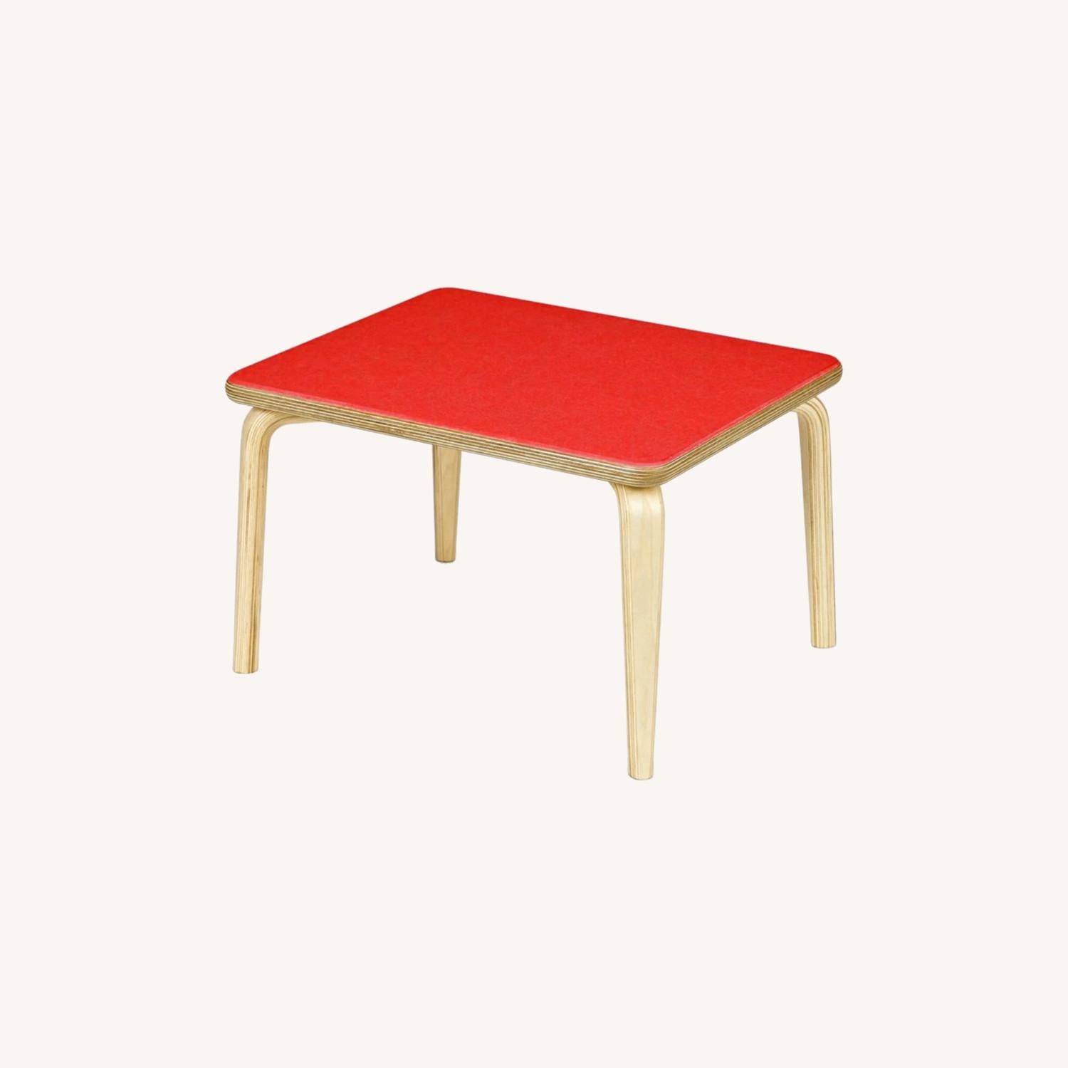 Modernica Fiberglass Demi Table - AptDeco