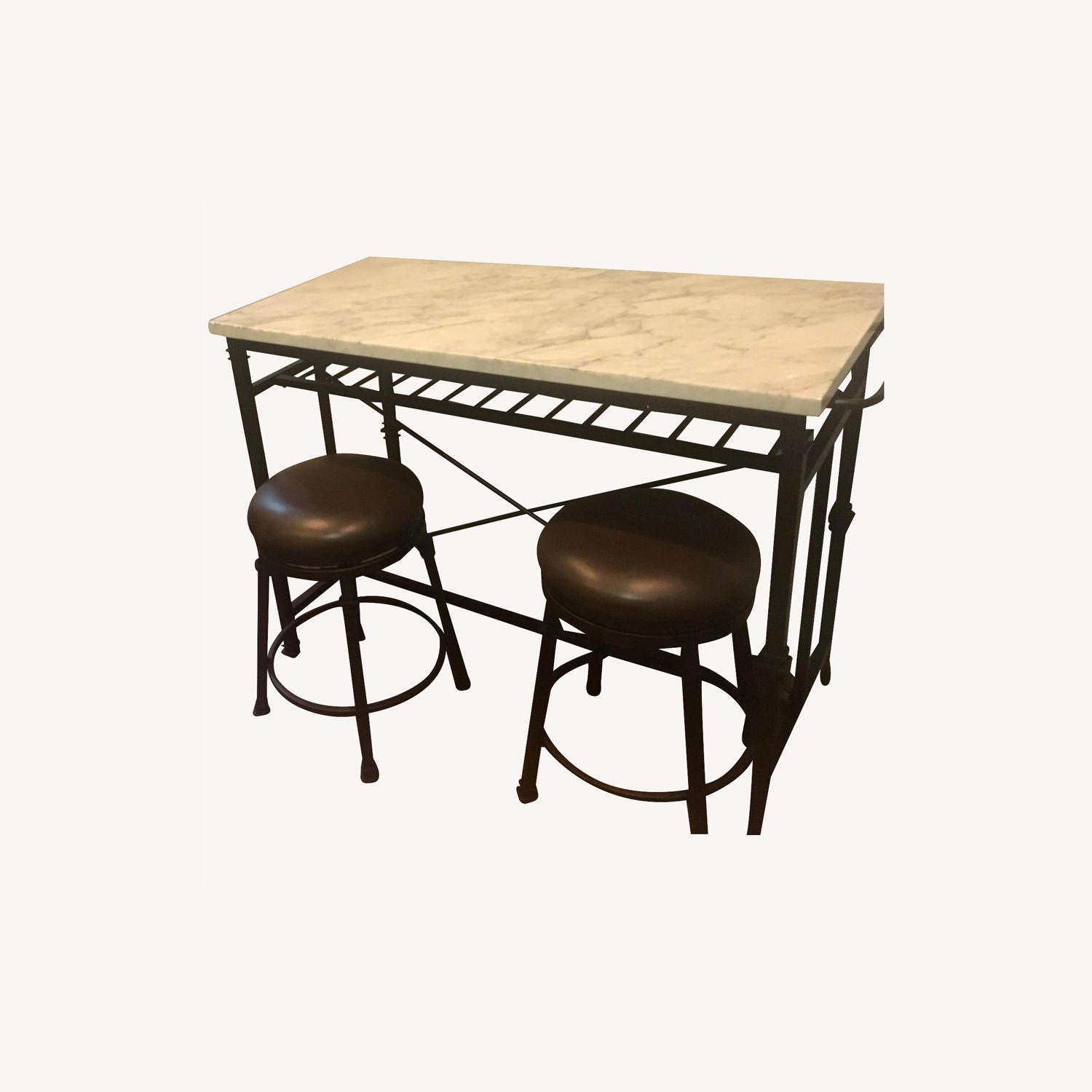 3 Piece Gathering Table/Bar Set - AptDeco