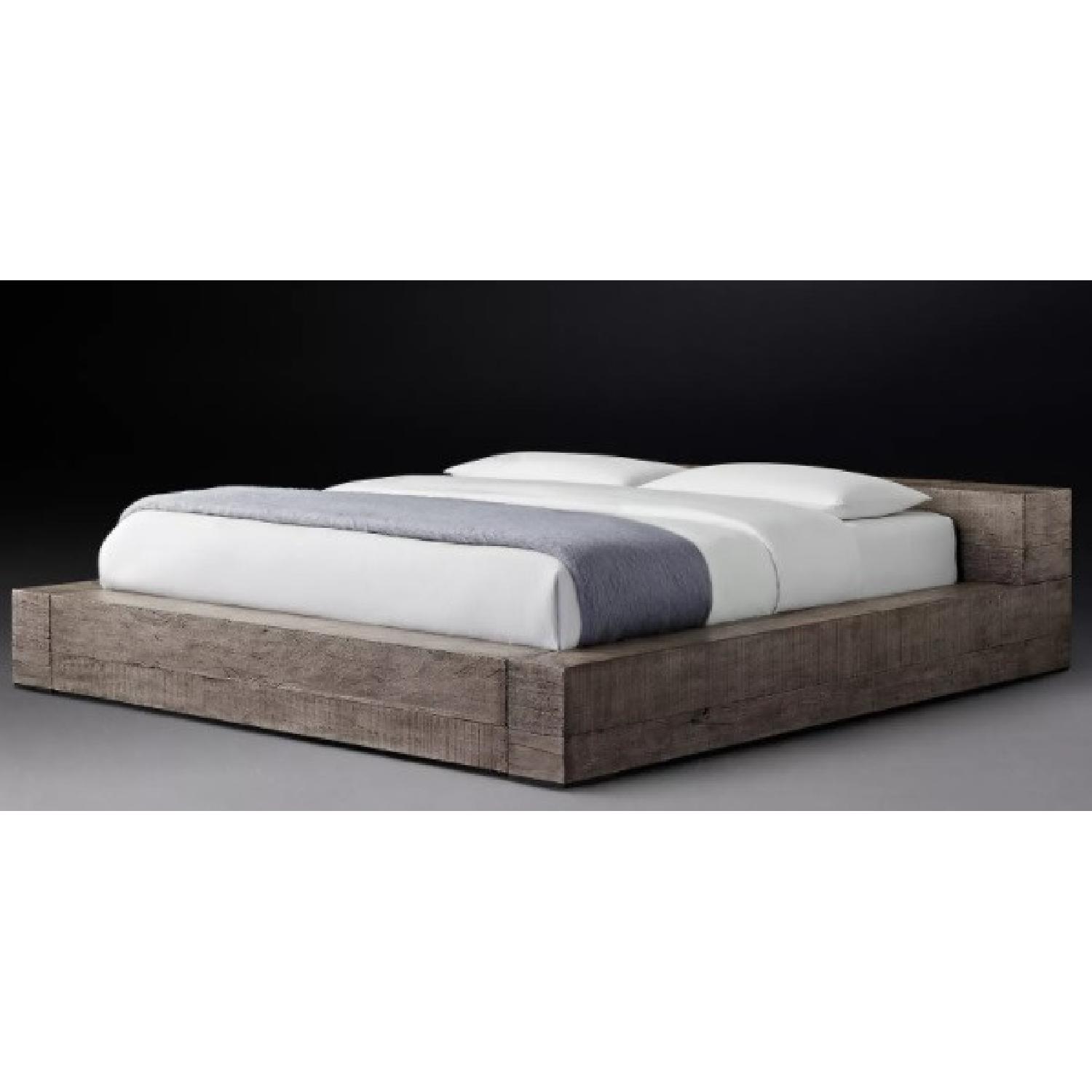 Restoration Hardware Monterey Platform Bed - AptDeco
