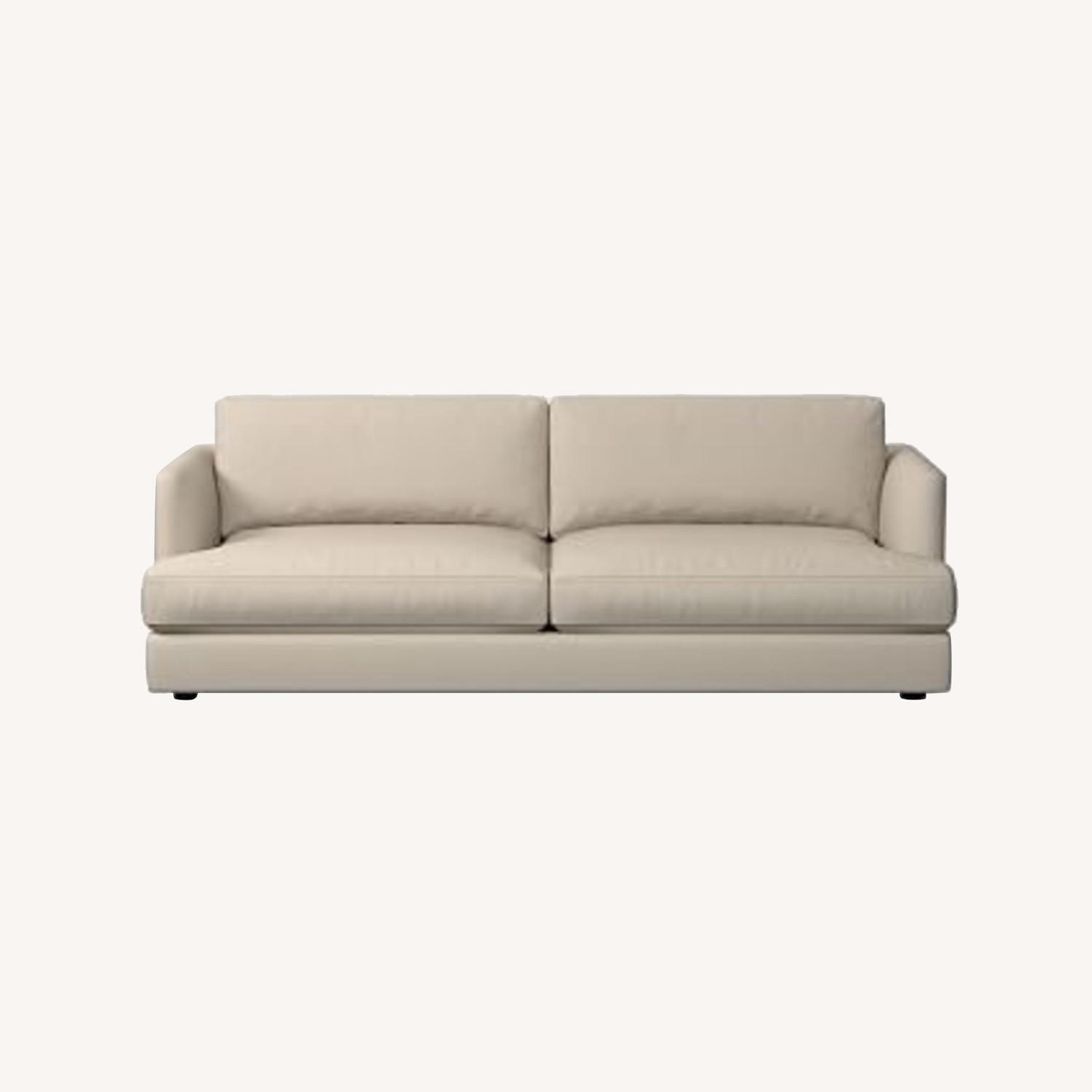 West Elm Haven Sofa, Performance, Natural - AptDeco