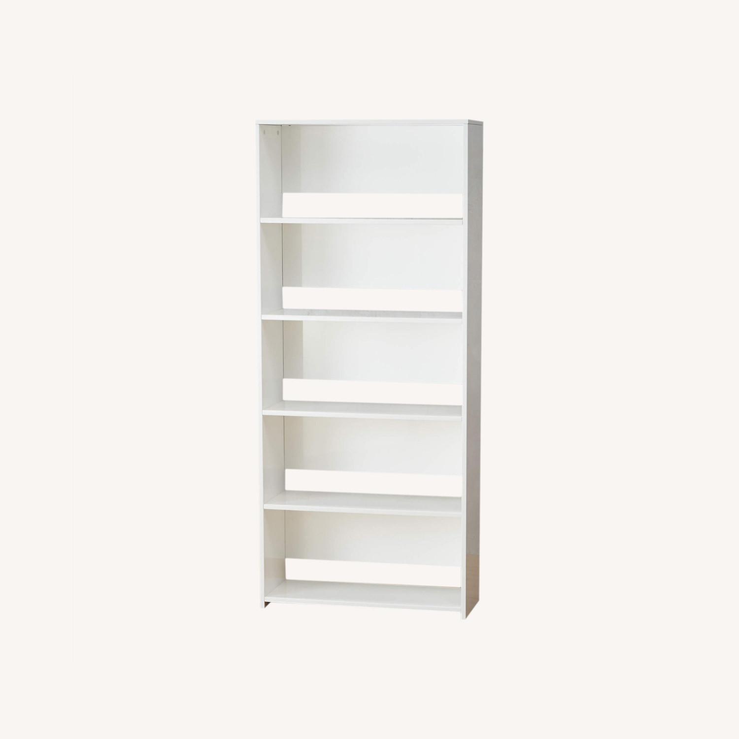 CB2 Getaway Wide Bookcase - AptDeco
