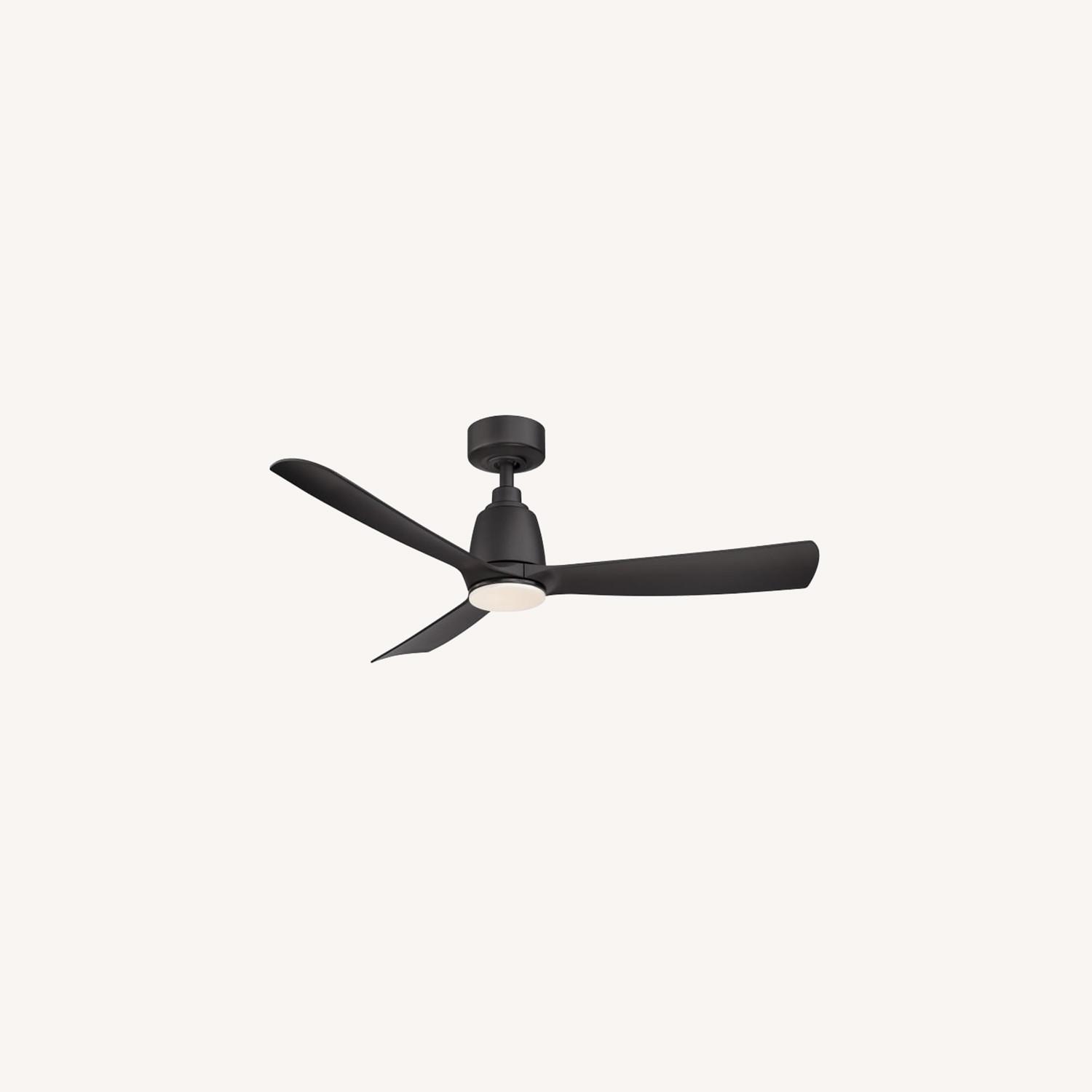 West Elm Kute Ceiling Fan With Light Kit, 44" - AptDeco