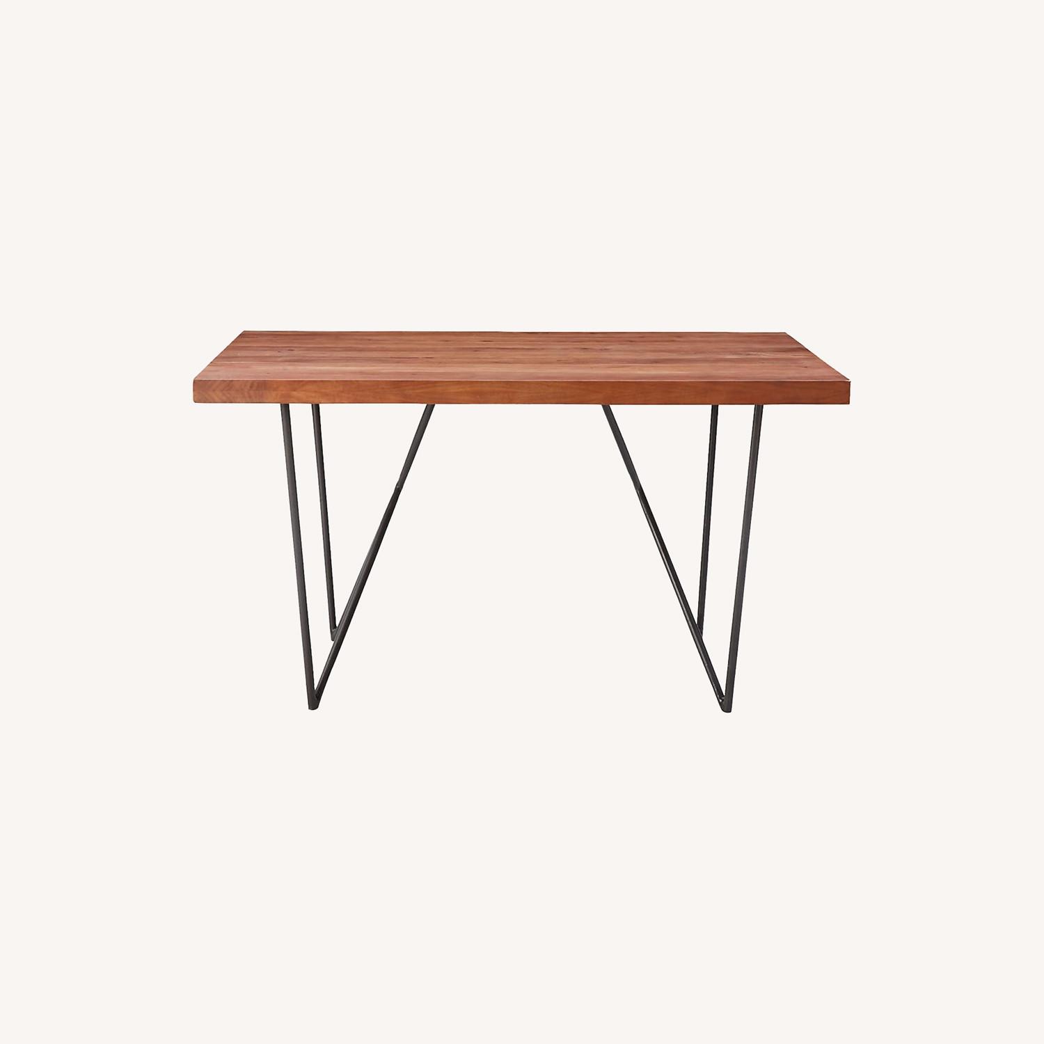 CB2 Dylan Medium Acacia Dining Table - AptDeco