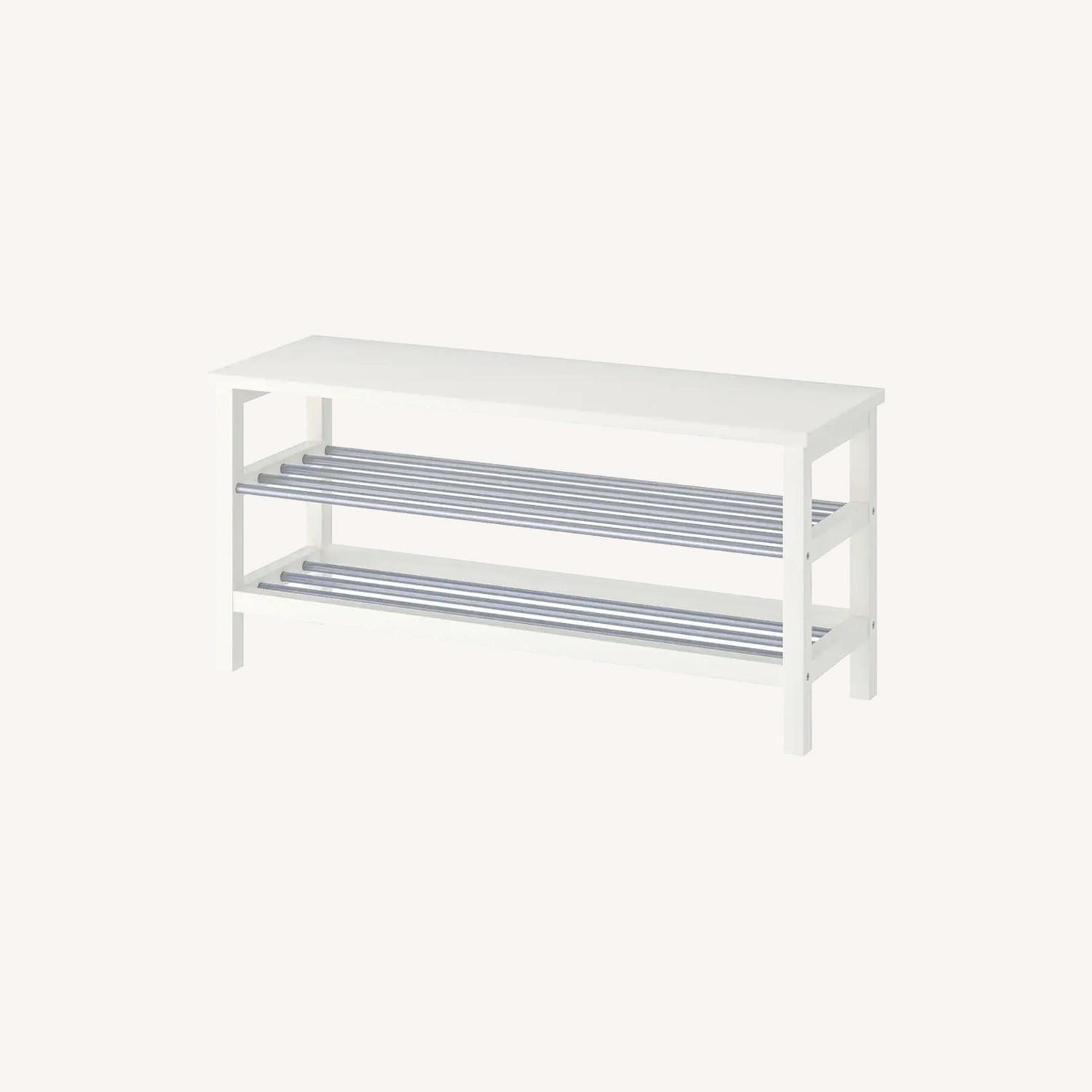 IKEA Bench with Shoe Storage - AptDeco
