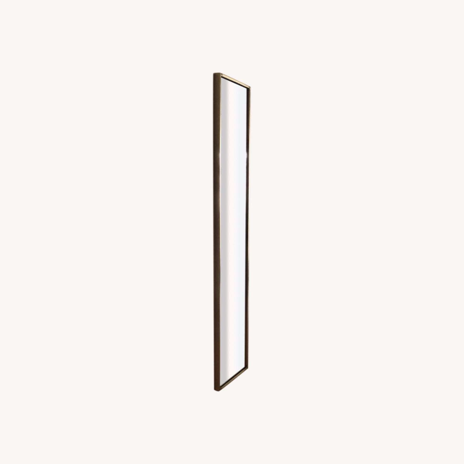 West Elm Metal Frame Narrow Mirror - AptDeco