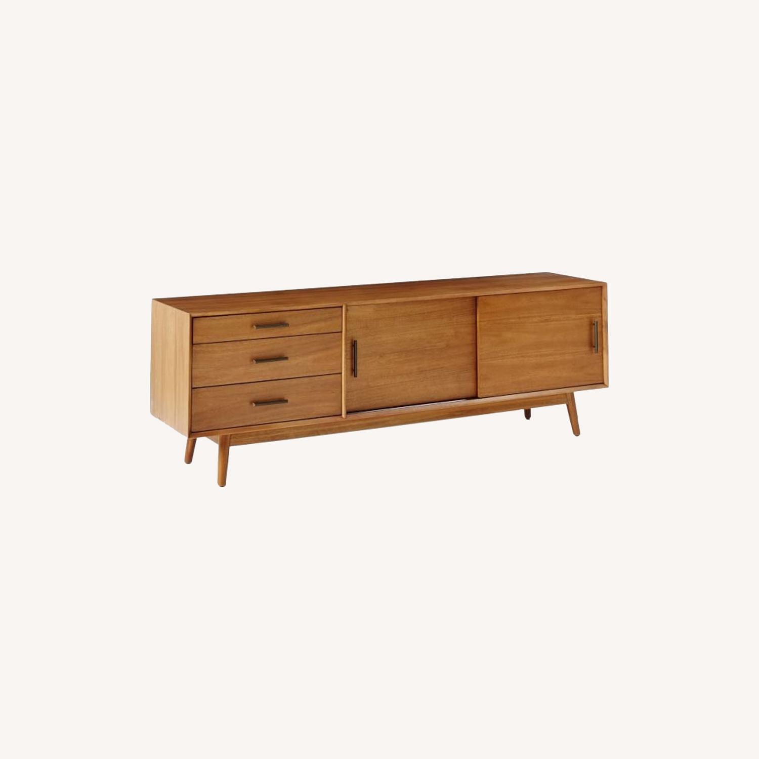 West Elm Mid-Century Console, 80", Acorn - AptDeco