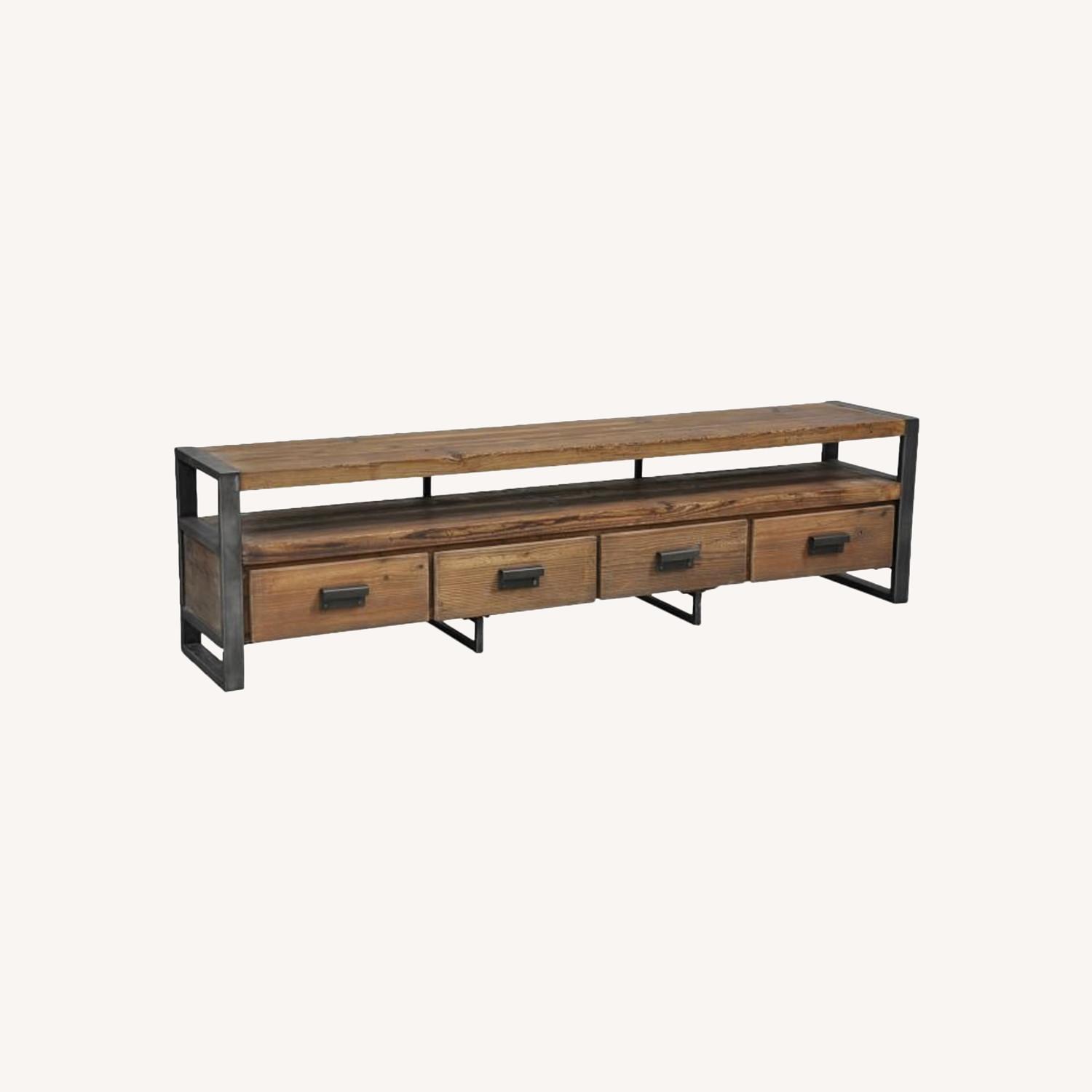 West Elm Bin Pull Media Console - AptDeco