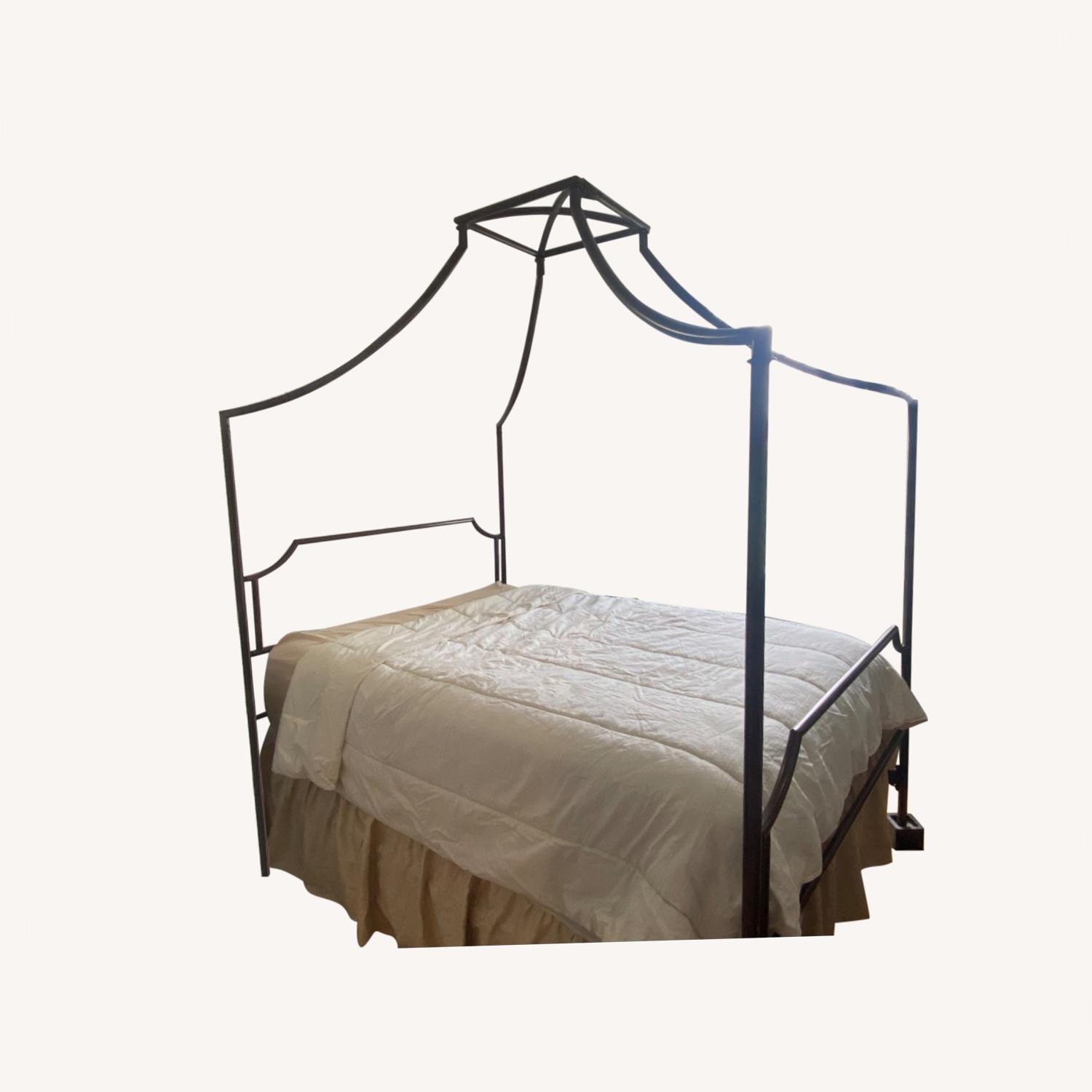Copper Canopy Full Bedframe - AptDeco