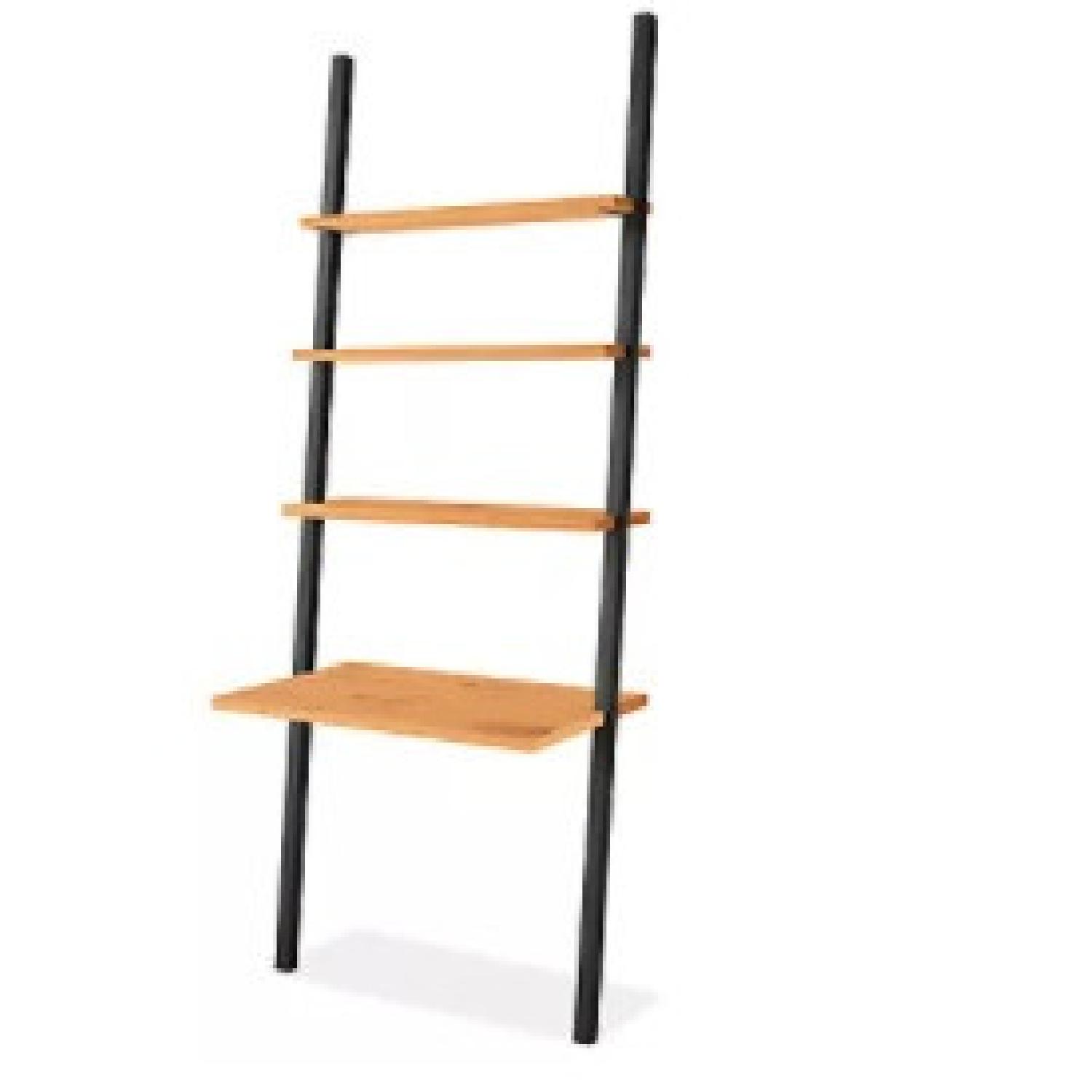 Room & Board Leaning Desk and Book Shelf - AptDeco