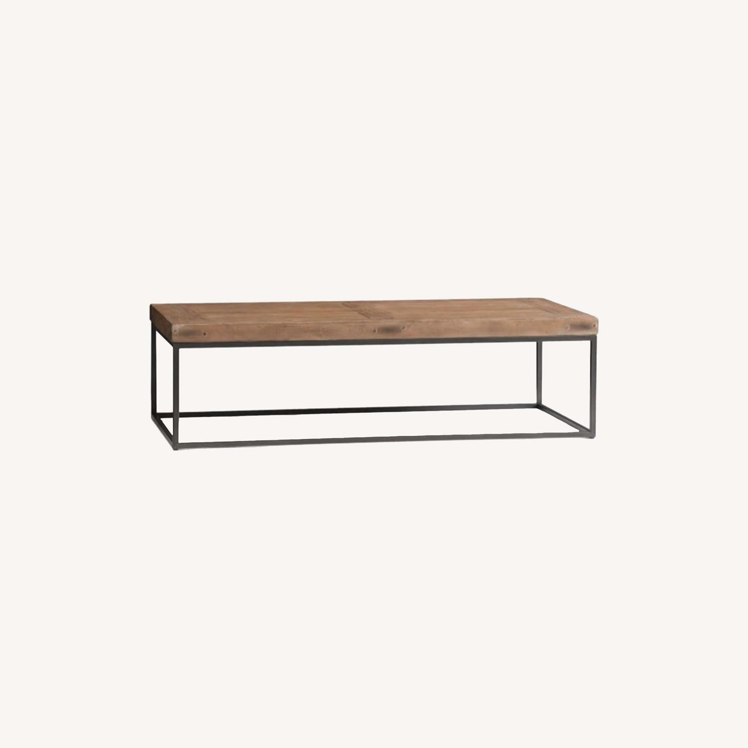 Pottery Barn Malcolm Rectangular Coffee Table - AptDeco