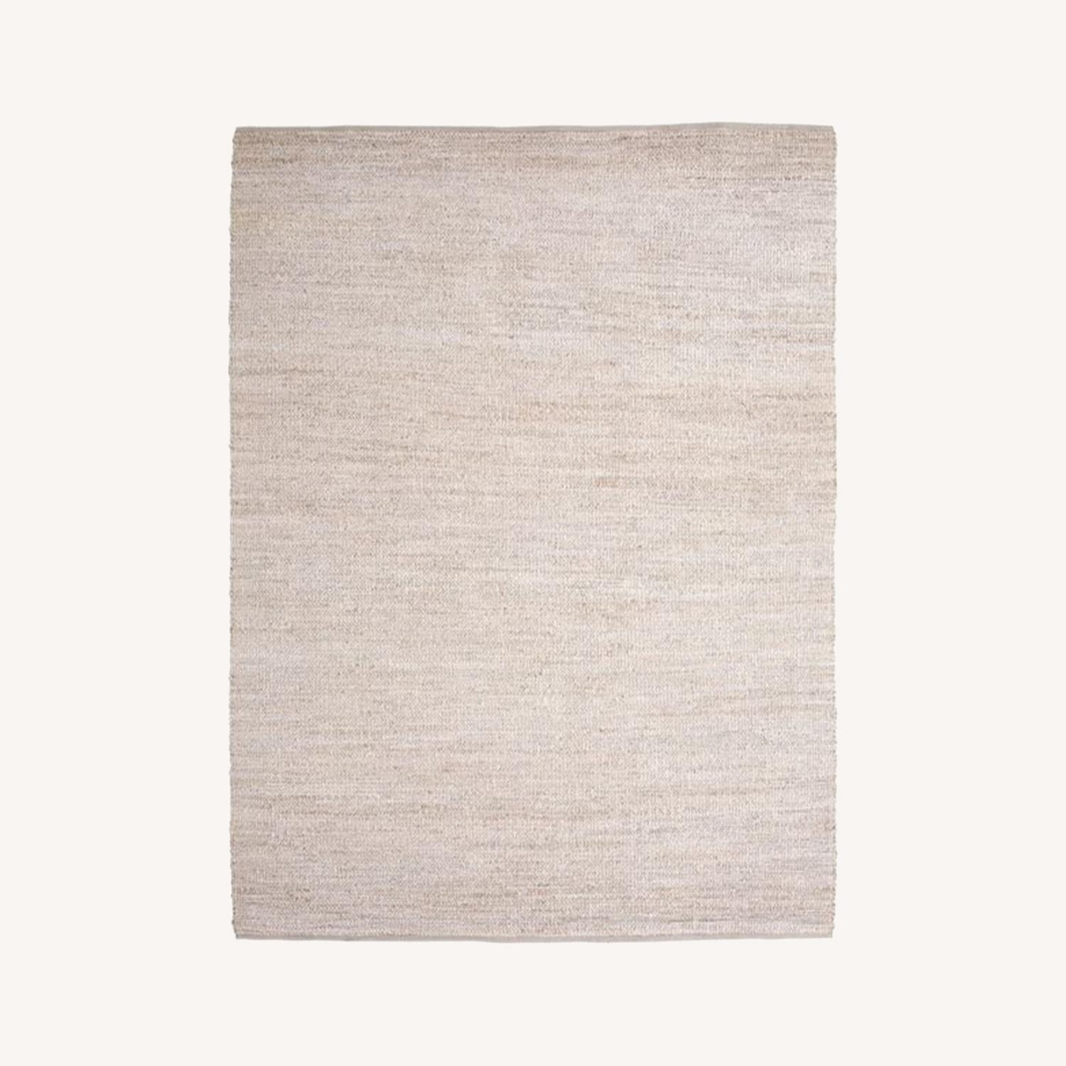 Pottery Barn Heather Chenille/Jute Rug, 8 x 10' - AptDeco