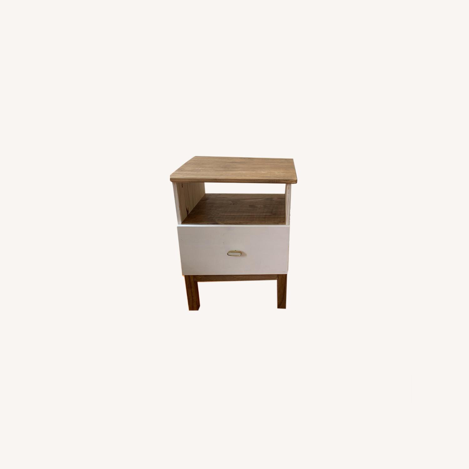 IKEA Solid Wood Bedside Table Set - AptDeco
