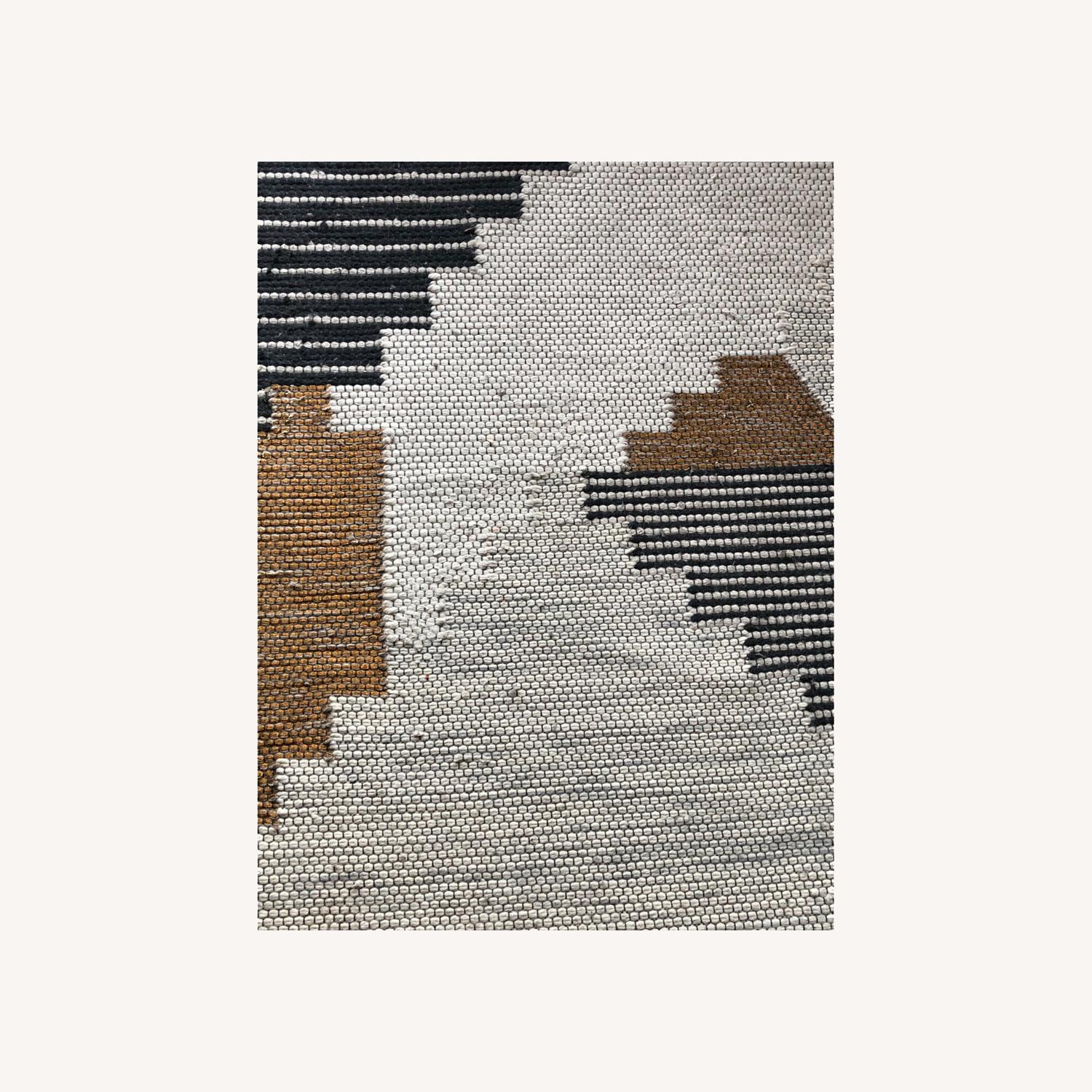 West Elm Geometric Pattern Area Rug - AptDeco