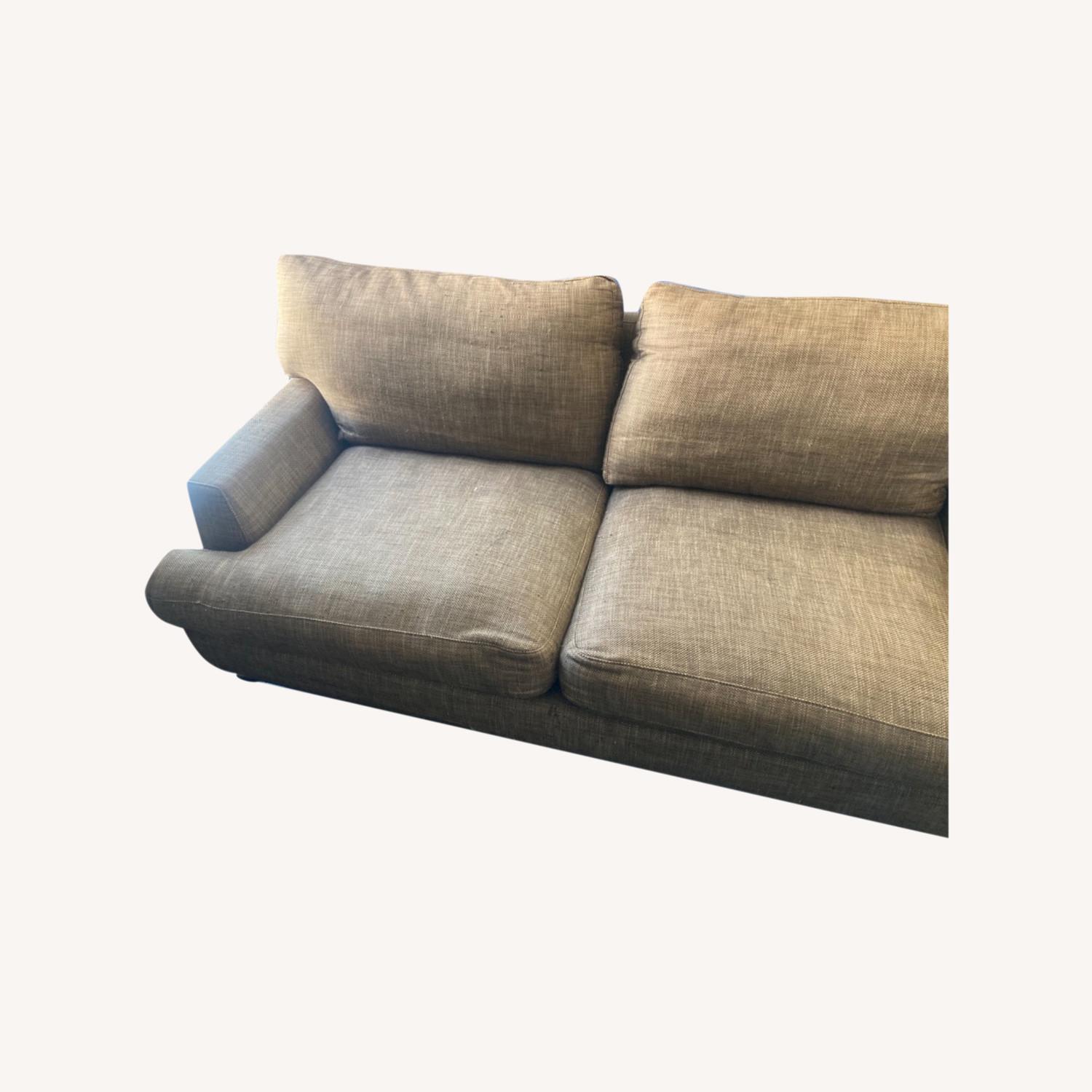 Brown Comfy Sofa - AptDeco