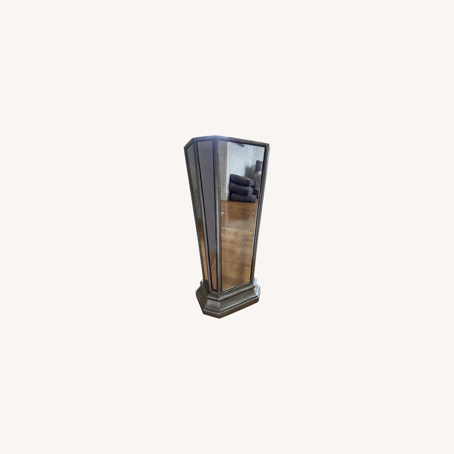 Butler Specialty Mirrored Umbrella Stand - AptDeco