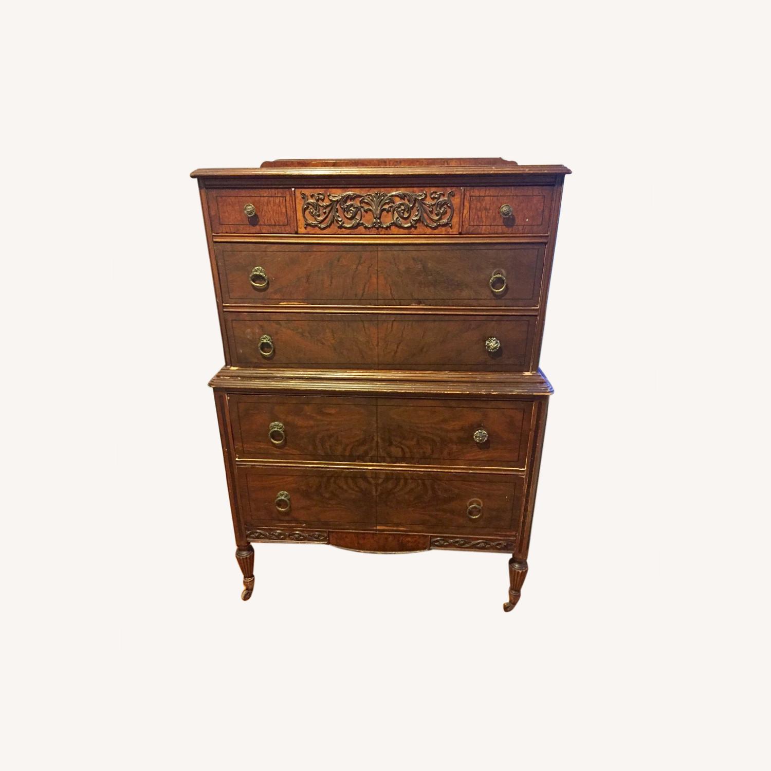 Antique 5-drawer Dresser - AptDeco