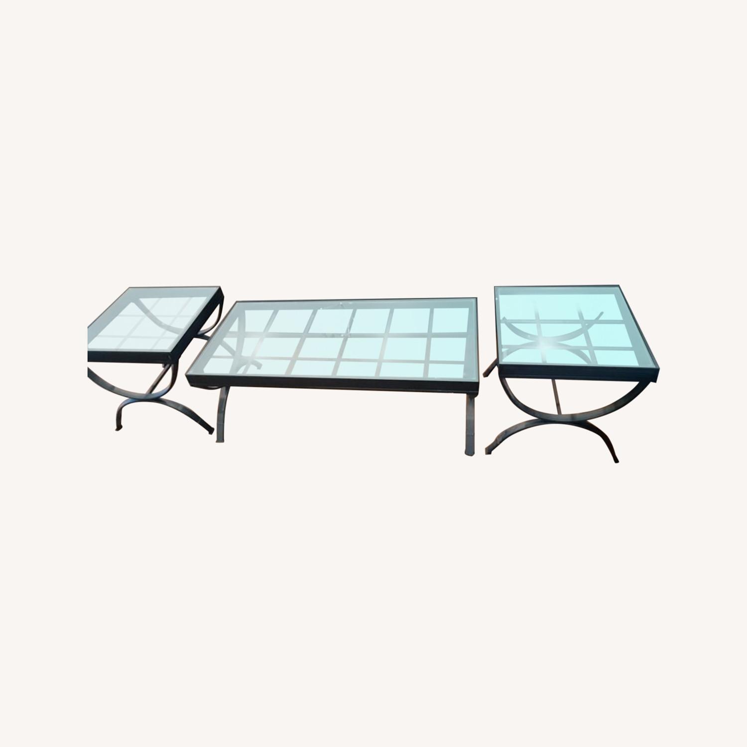 Steve Silver Co. 3 Piece Set Coffee Tables - AptDeco